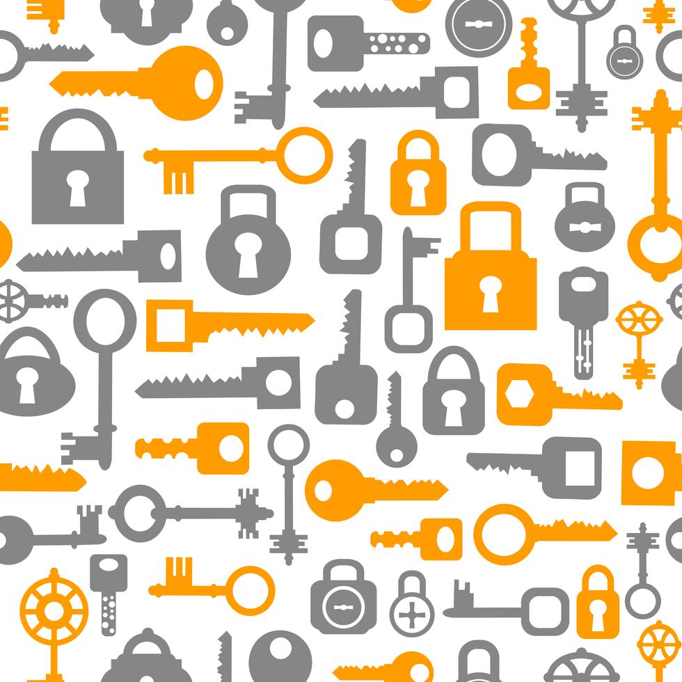 Different Keys Pattern 532612 Vector Art at Vecteezy