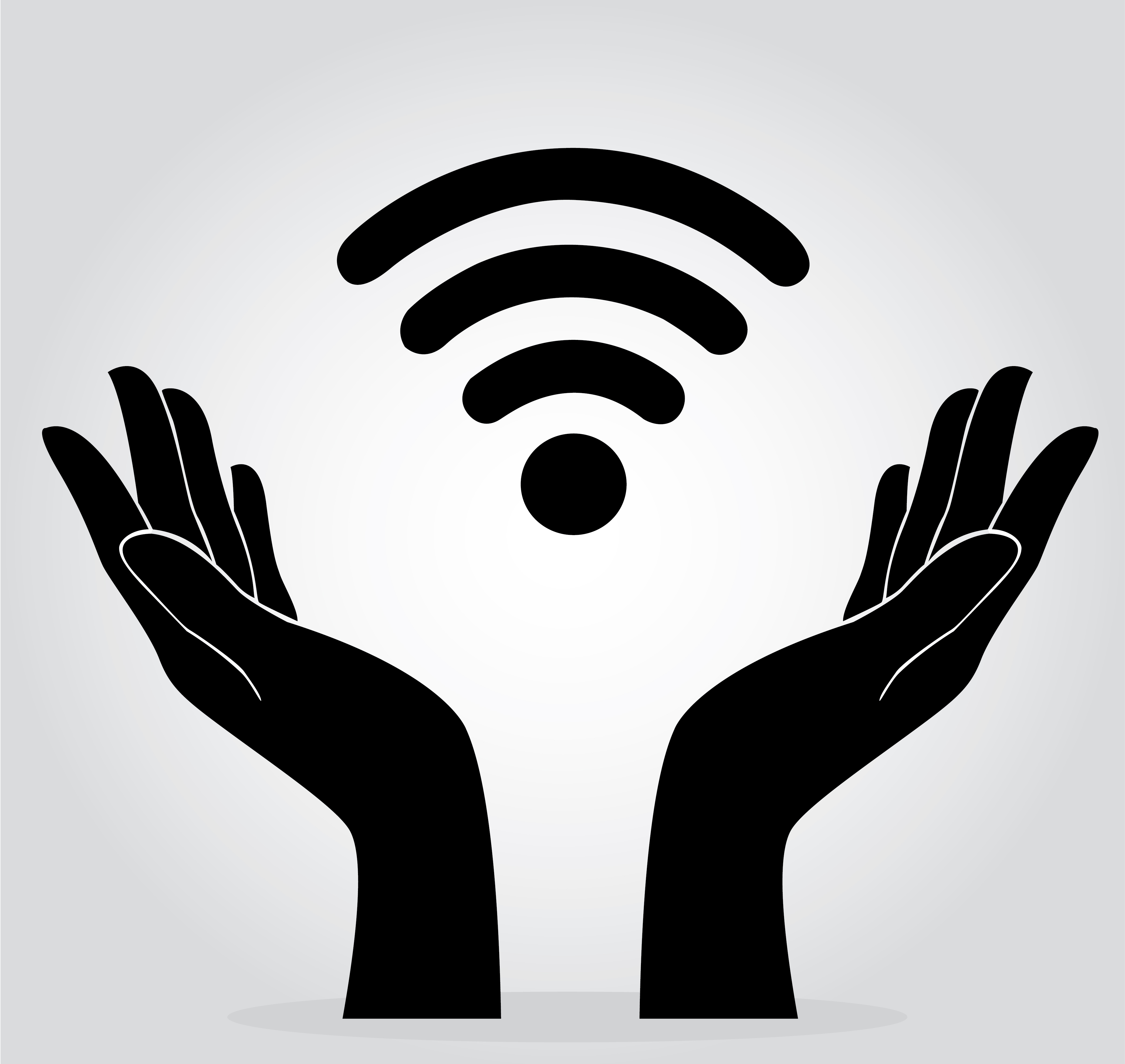 hands holding Wifi icon symbol vector 532792 Vector Art at Vecteezy hands holding Wifi icon symbol vector 532792 Vector Art at Vecteezy