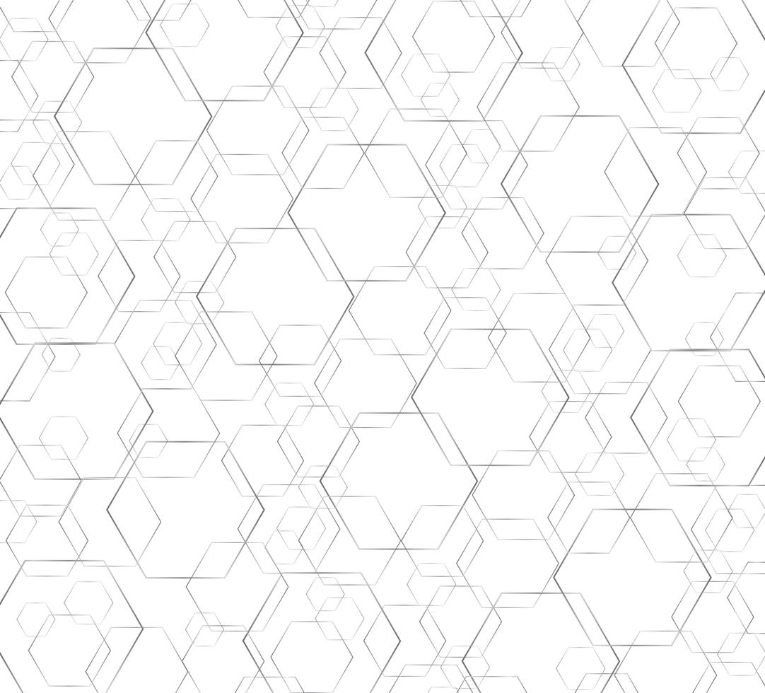 Hexagon line abstract and space art background 533083 Vector Art at ...