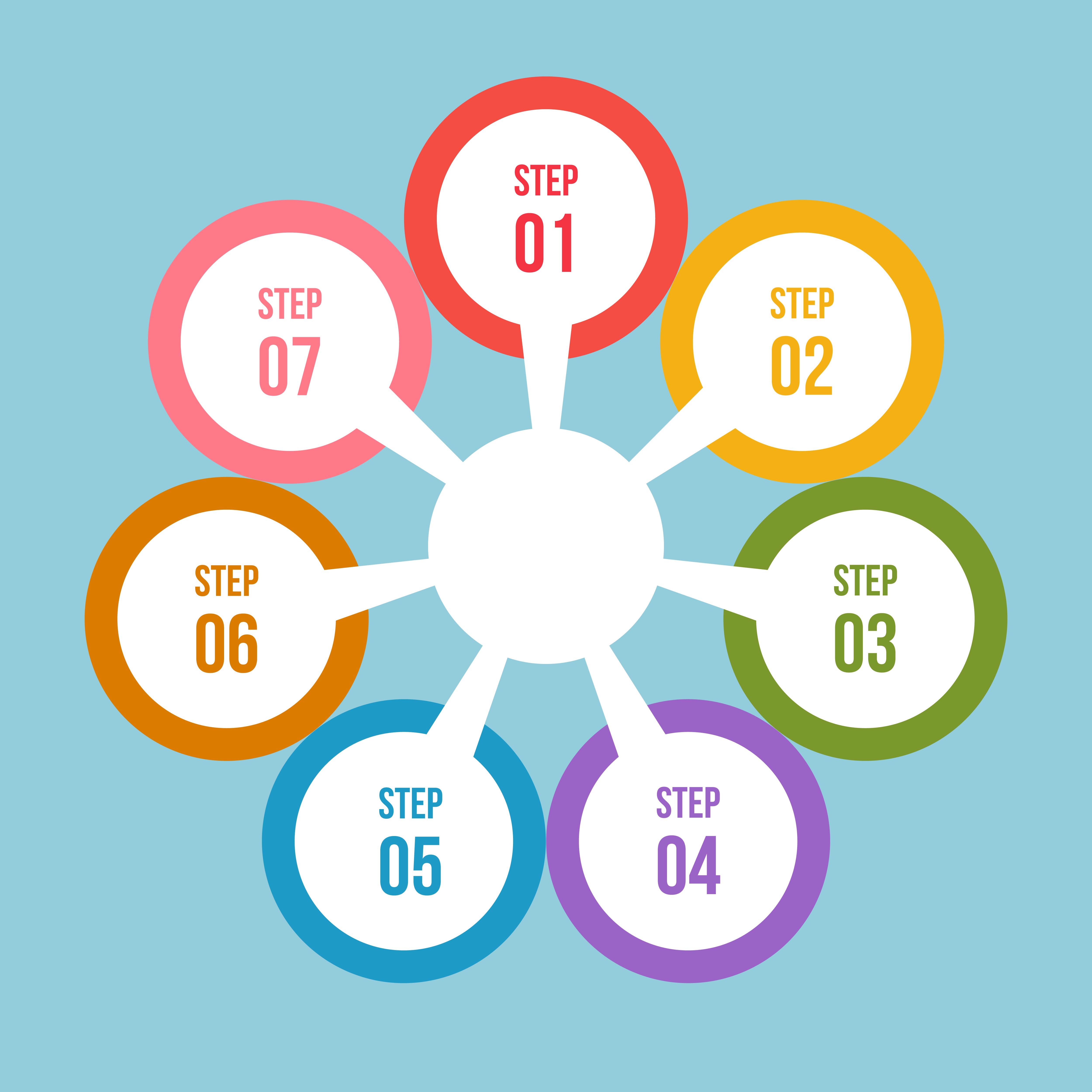 Circle Chart Circle Infographic Or Circular Diagram 533821 Vector Art At Vecteezy