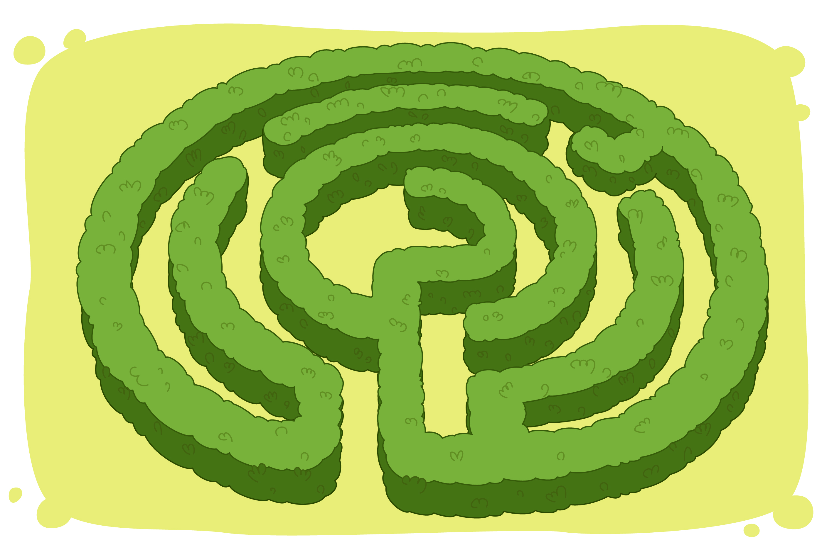 Circle shaped maze 534302 Vector Art at Vecteezy Circle shaped maze 534302 Vector Art at Vecteezy