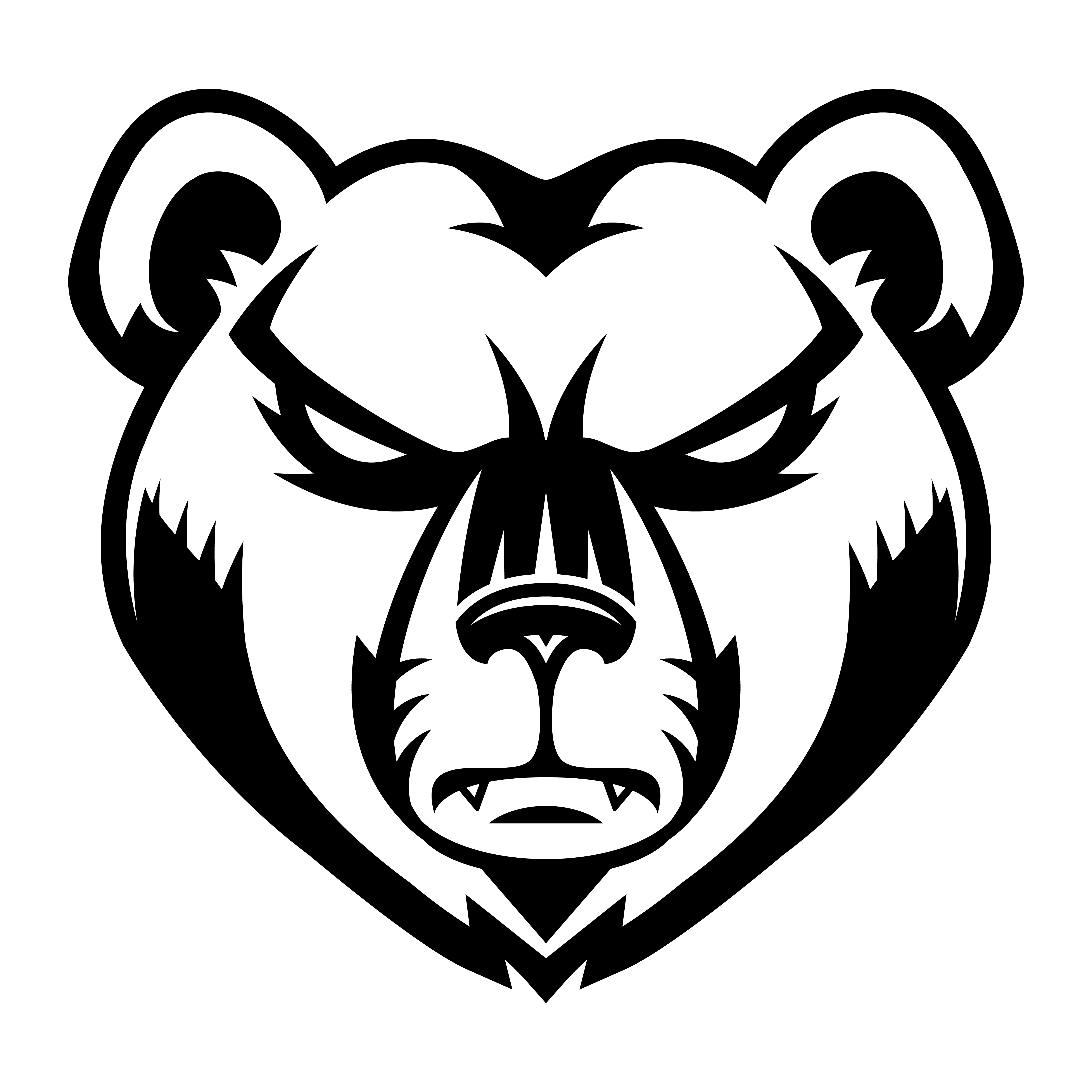 Grizzly bear claw vector illustration 534407 Vector Art at Vecteezy Grizzly bear claw vector illustration 534407 Vector Art at Vecteezy