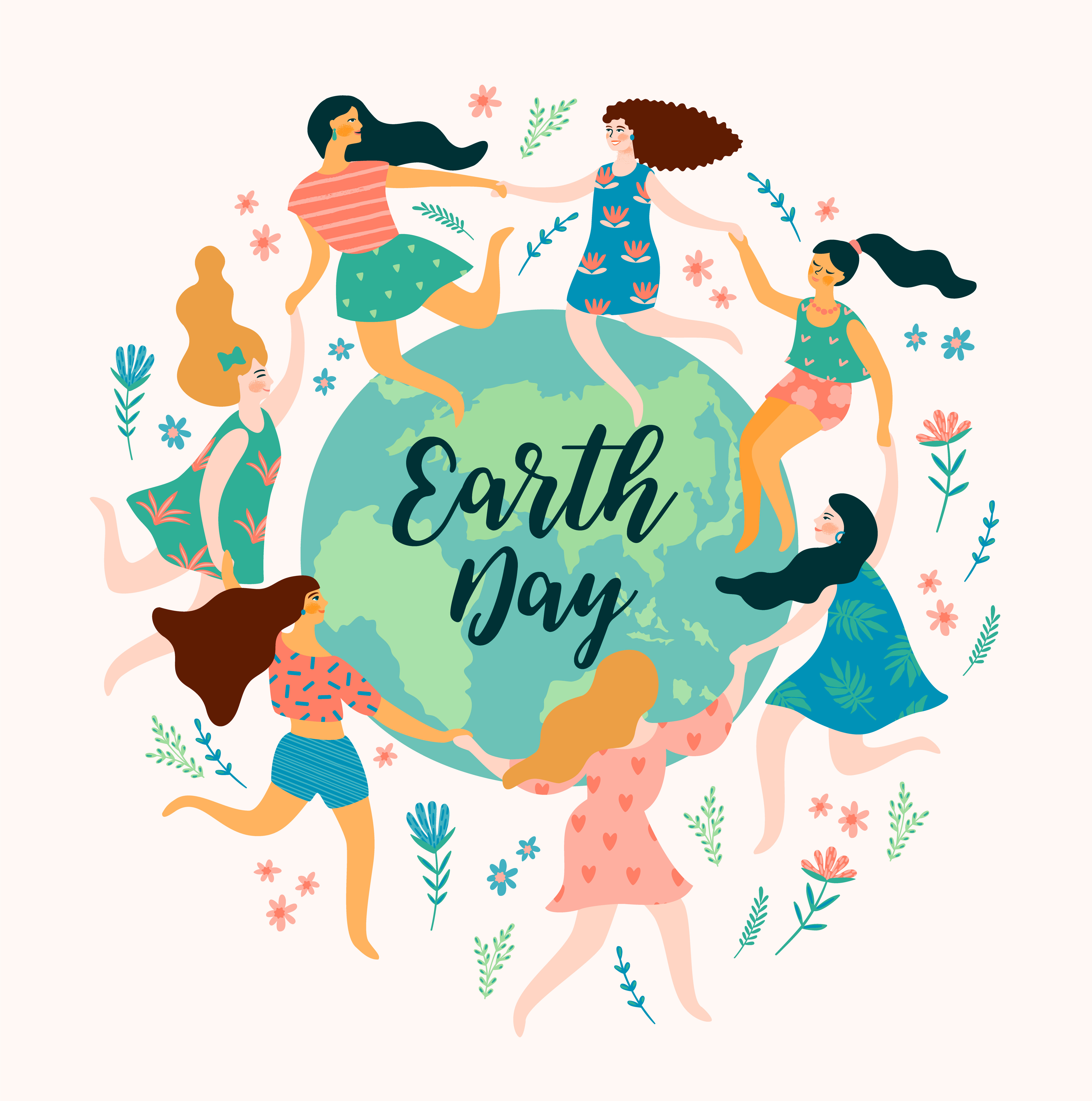 Earth Day Vector Template For Different Uses Design Element 534620
