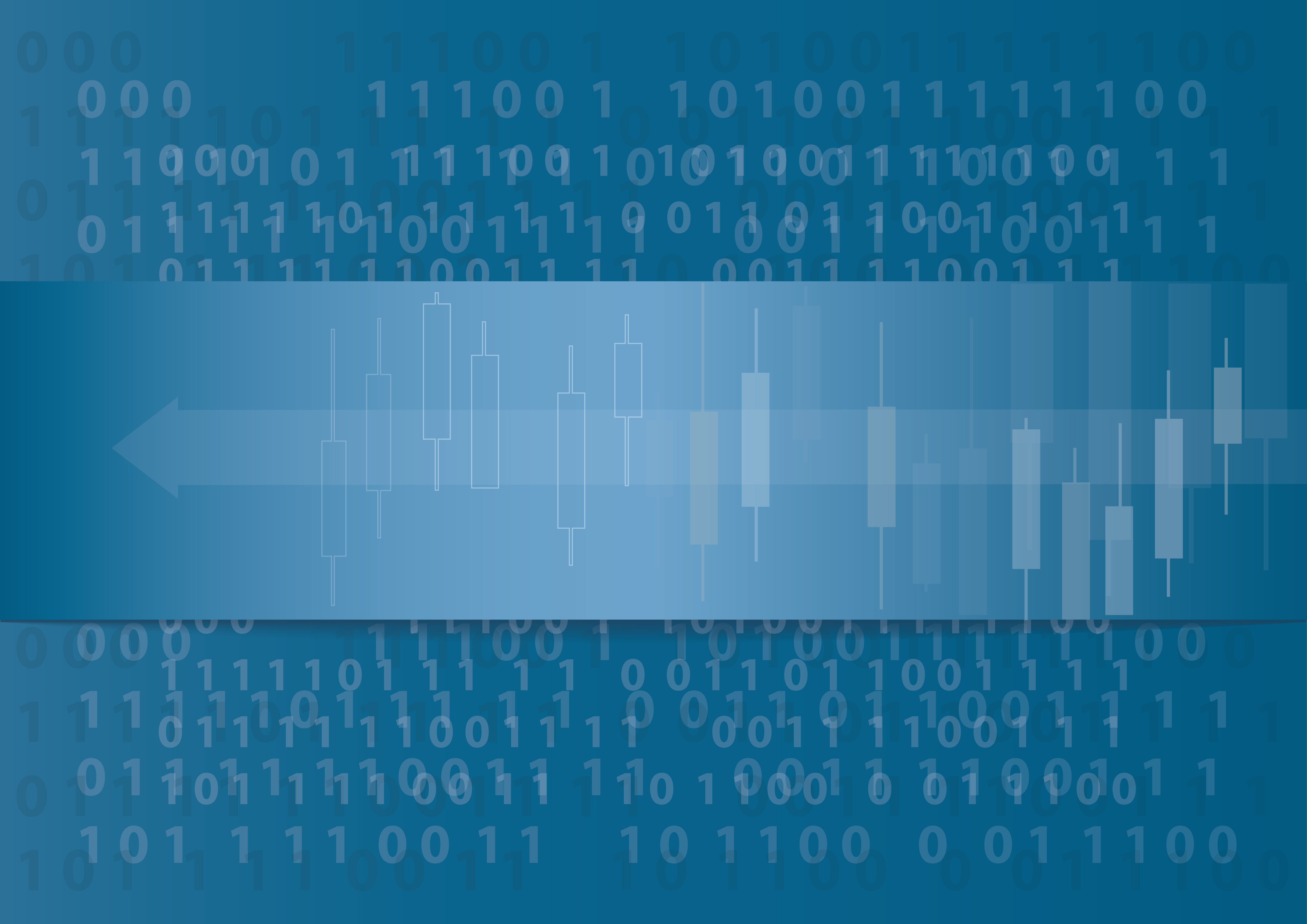 Abstract Technology Arrow Icon And Computer Code Programming Coding Hacker Concept Background