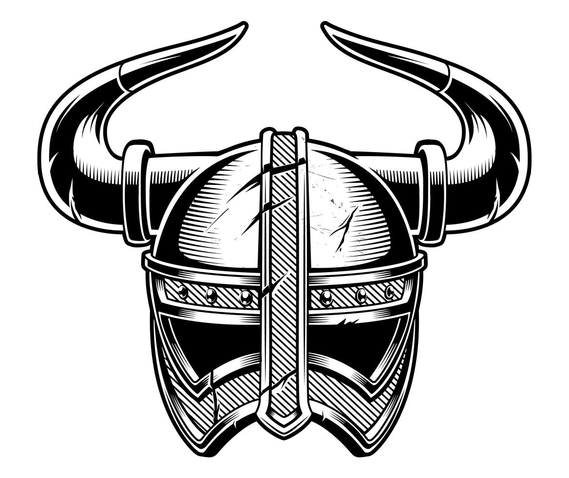 Viking Helmet 539465 Vector Art At Vecteezy