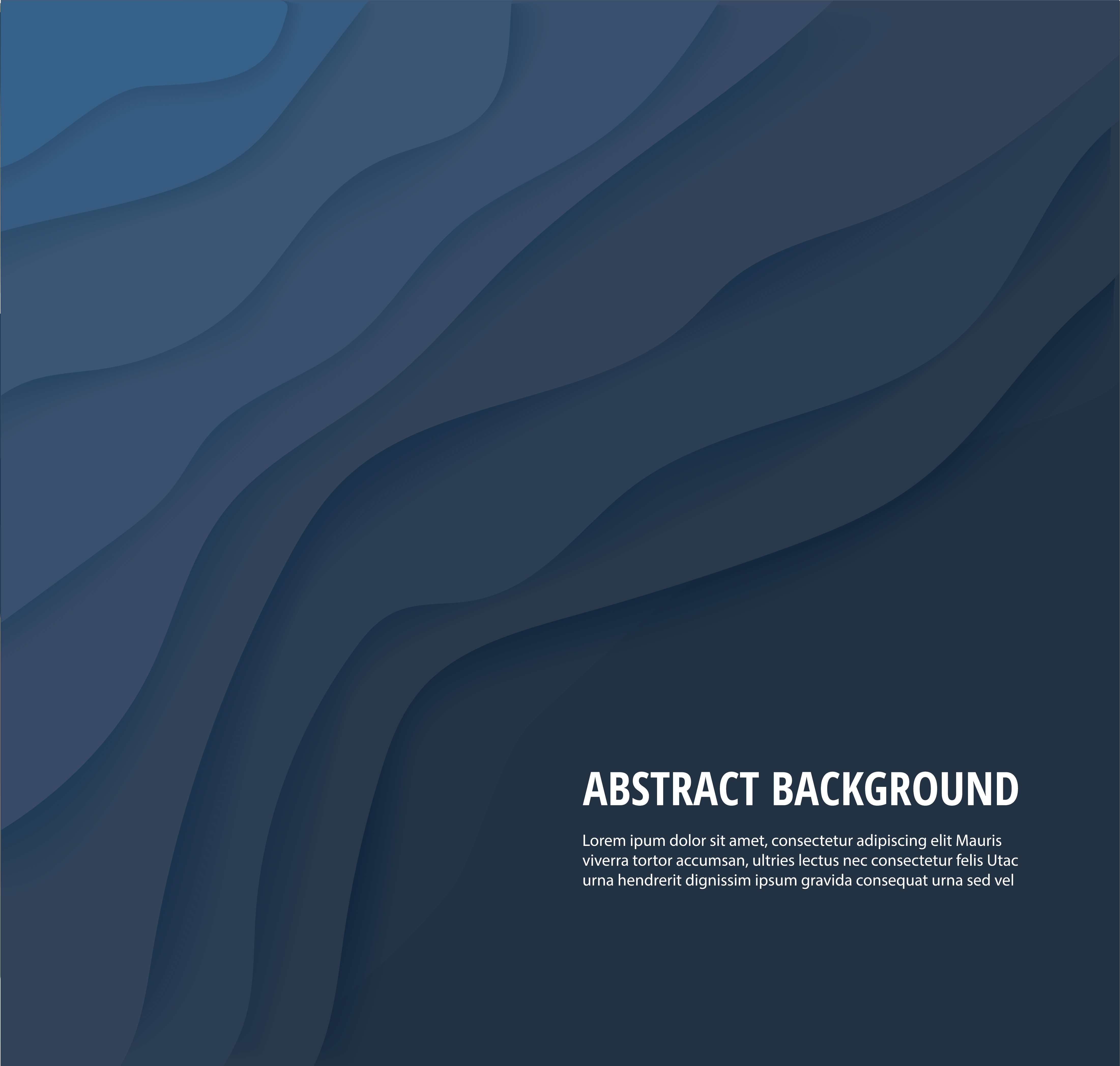 Abstract Blue Wave Background And Space For Write 539695 Vector Art At Vecteezy