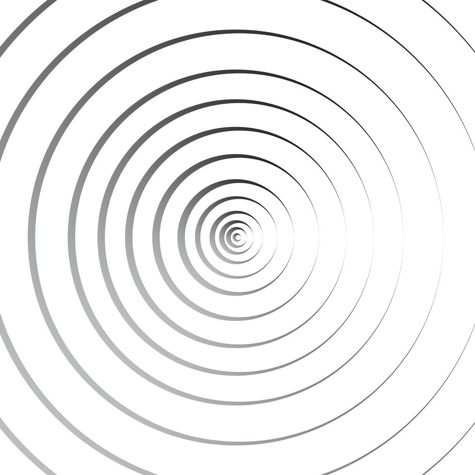 Abstract concentric circles geometric line background - Vector ... Abstract concentric circles geometric line background - Vector ...