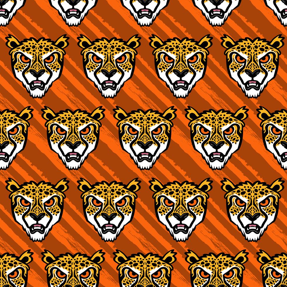 Cheetah big cat vector illustration 540489 Vector Art at Vecteezy