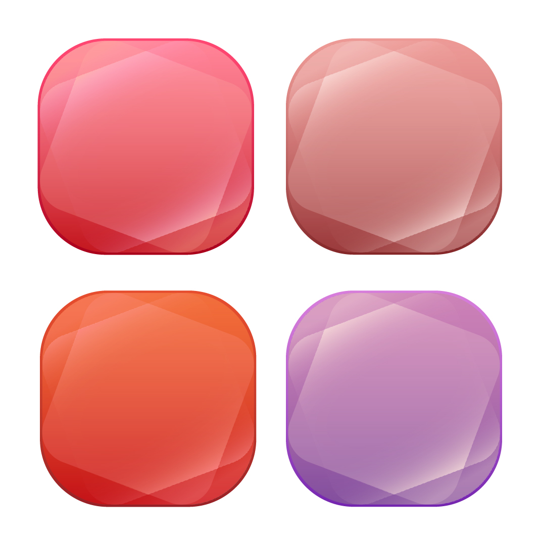 Cartoon Button Set Game Gui Element For Mobile Game 541093 Vector Art
