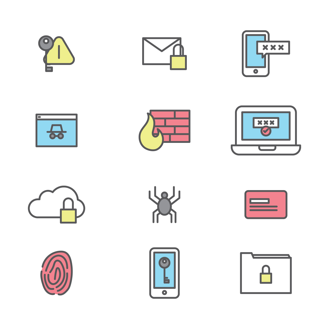 Outlined Icons About Cyber Security 542178 Vector Art at Vecteezy Outlined Icons About Cyber Security 542178 Vector Art at Vecteezy