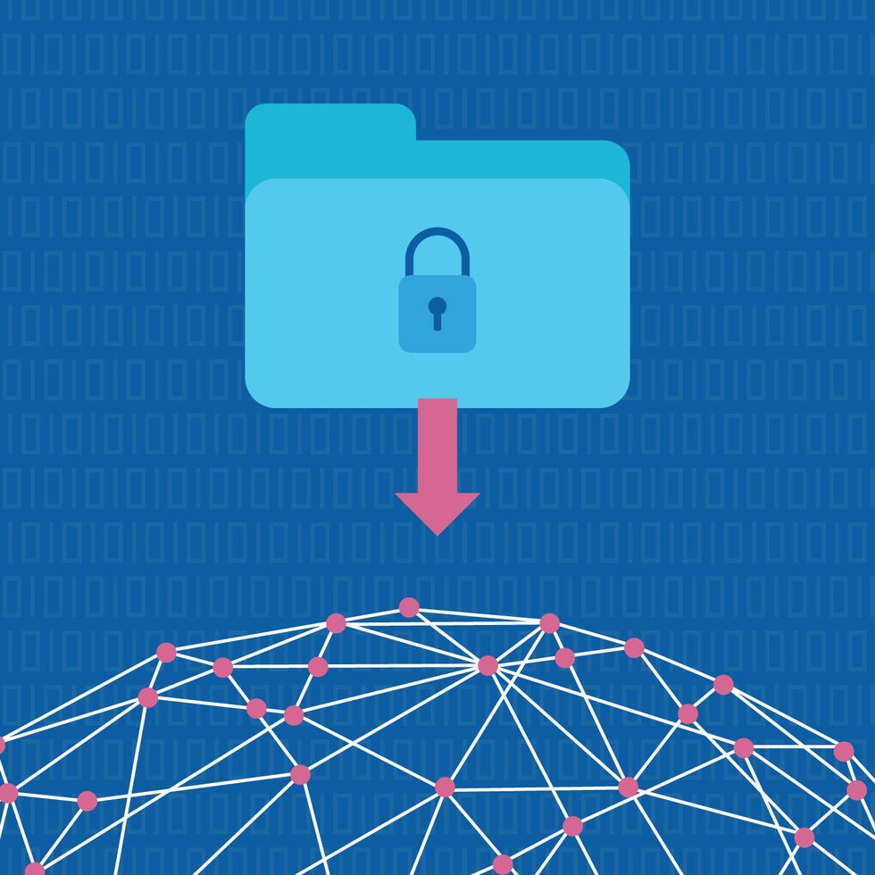 Security On The Web 542356 Vector Art at Vecteezy