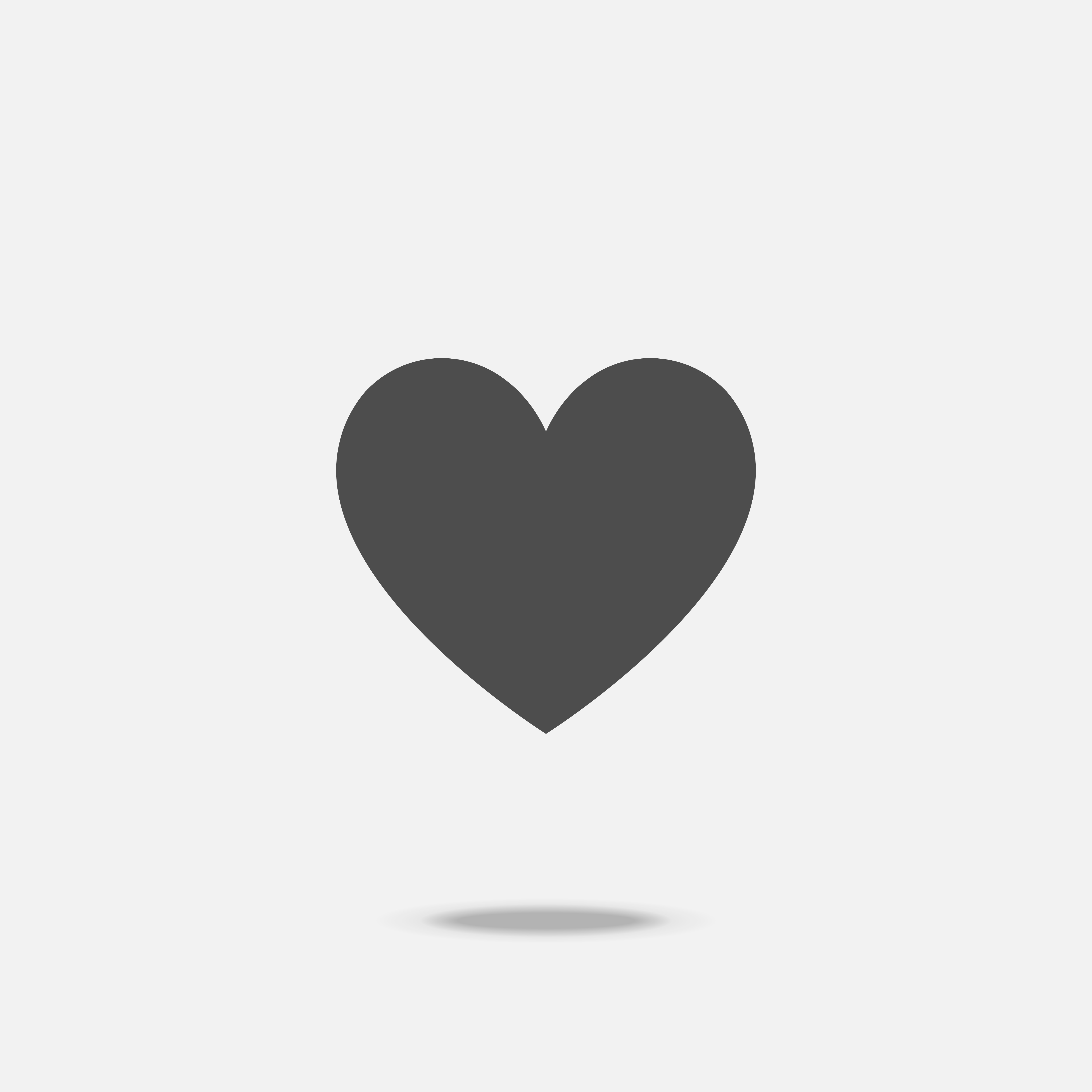 Heart Flat Design Icon Vector 543927 Vector Art At Vecteezy