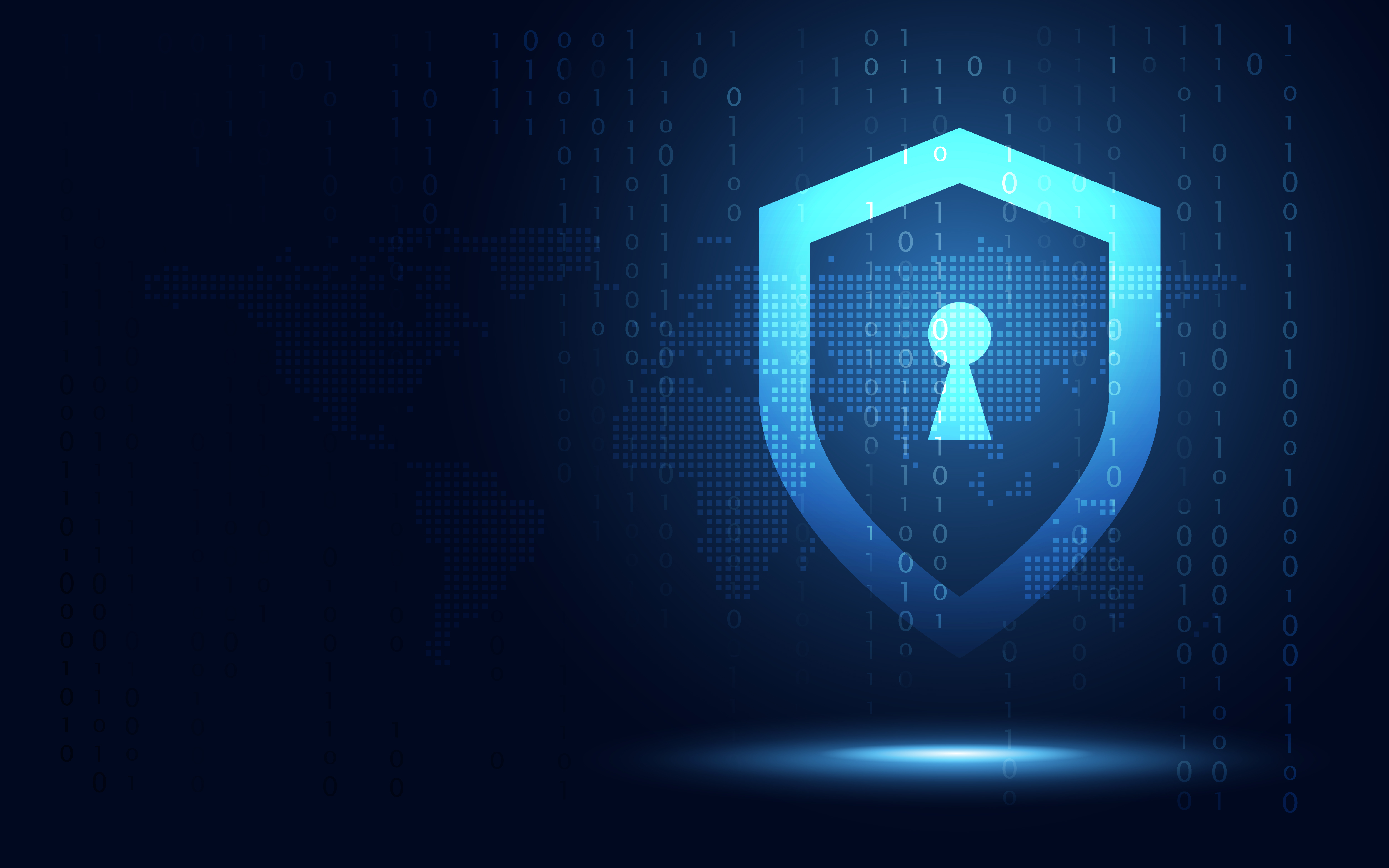 Futuristic blue shield ethics and privacy protection abstract ... Futuristic blue shield ethics and privacy protection abstract ...