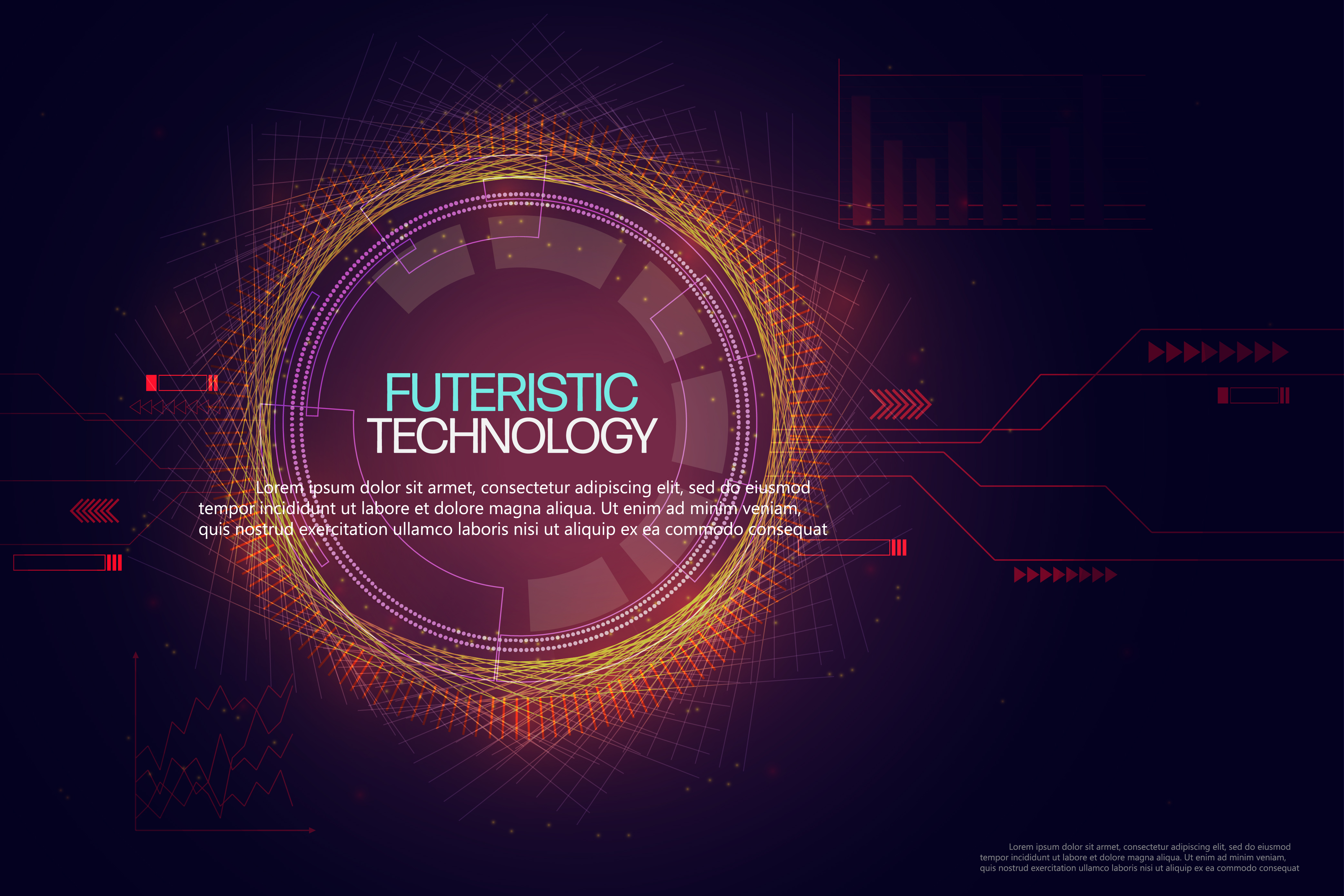 Abstract technology background. 544704 Vector Art at Vecteezy