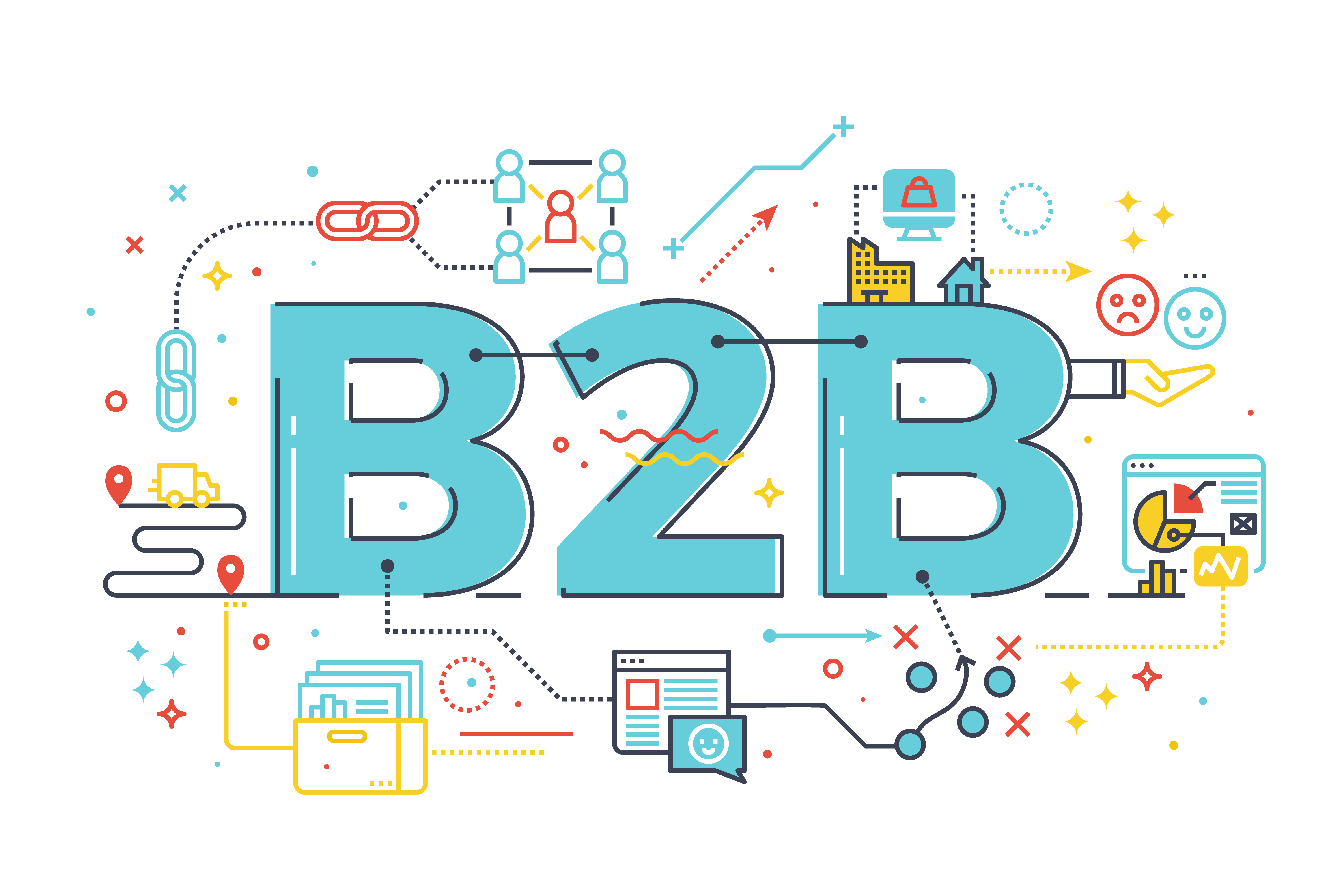 B2B Business to business, word illustration 545096 Vector Art at Vecteezy B2B Business to business, word illustration 545096 Vector Art at Vecteezy