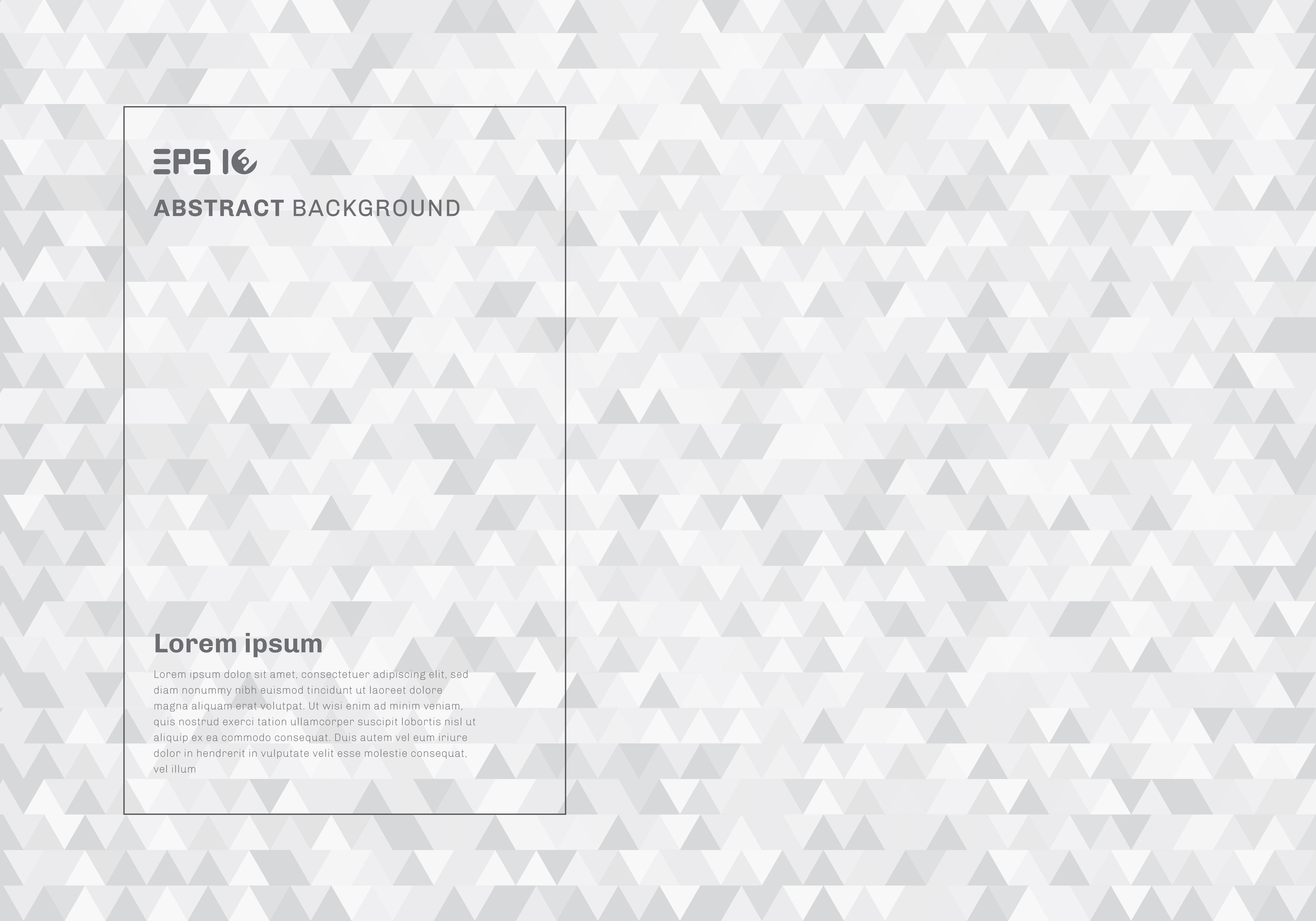 Abstract White Geometric Hipster Triangles Pattern Background And Texture 545221 Vector Art At