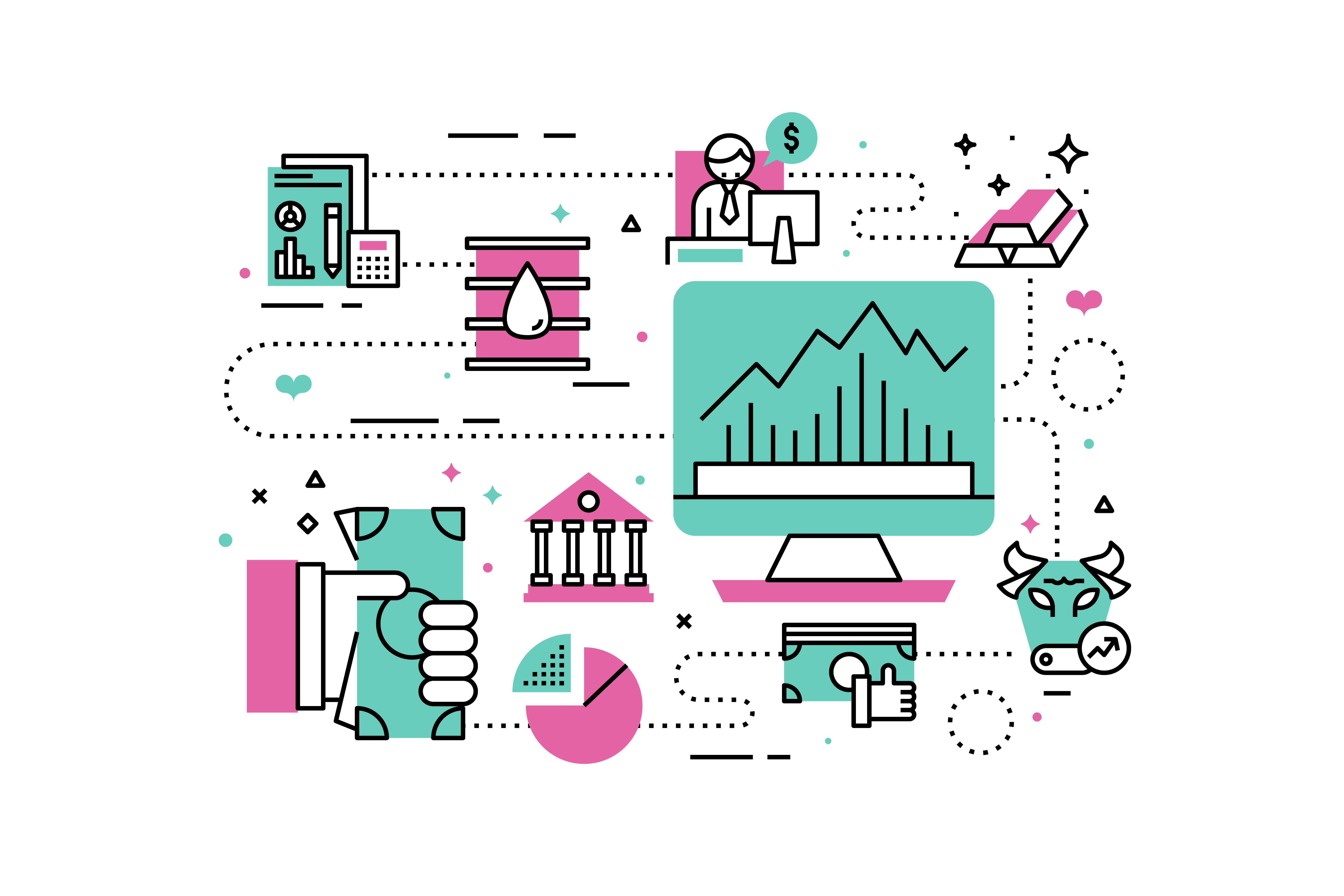 Investment And Finance Illustration 547793 Vector Art At Vecteezy