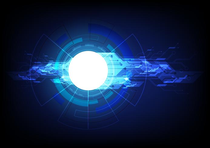Abstract digital technology and communication concept. High technology ... Abstract digital technology and communication concept. High technology ...