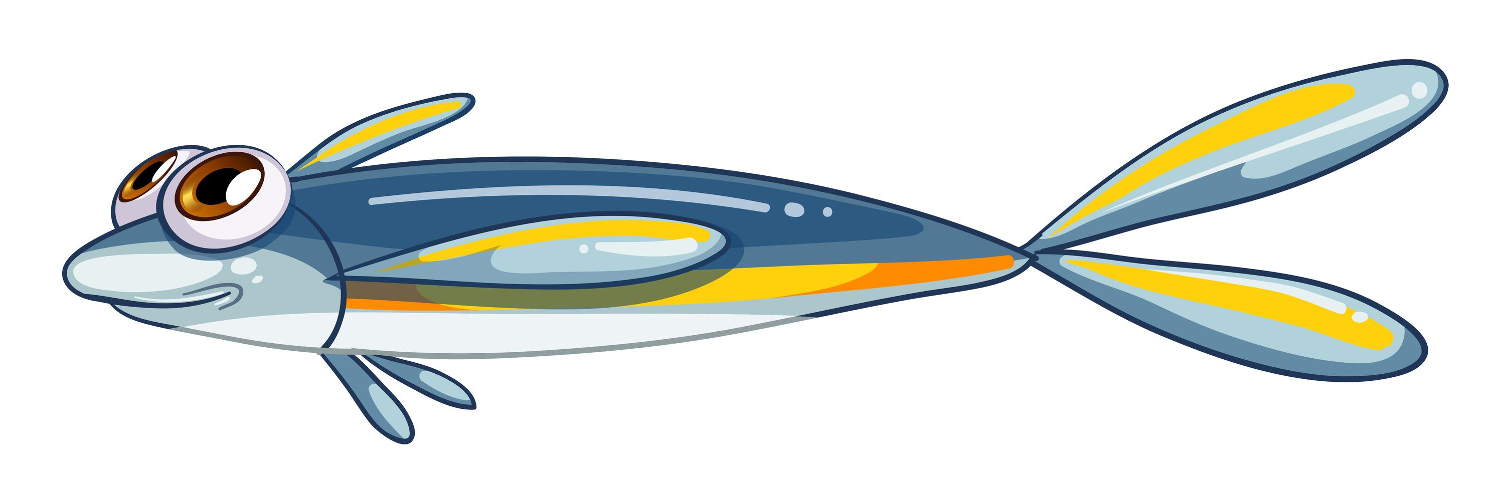 A tiny fish 549866 Vector Art at Vecteezy