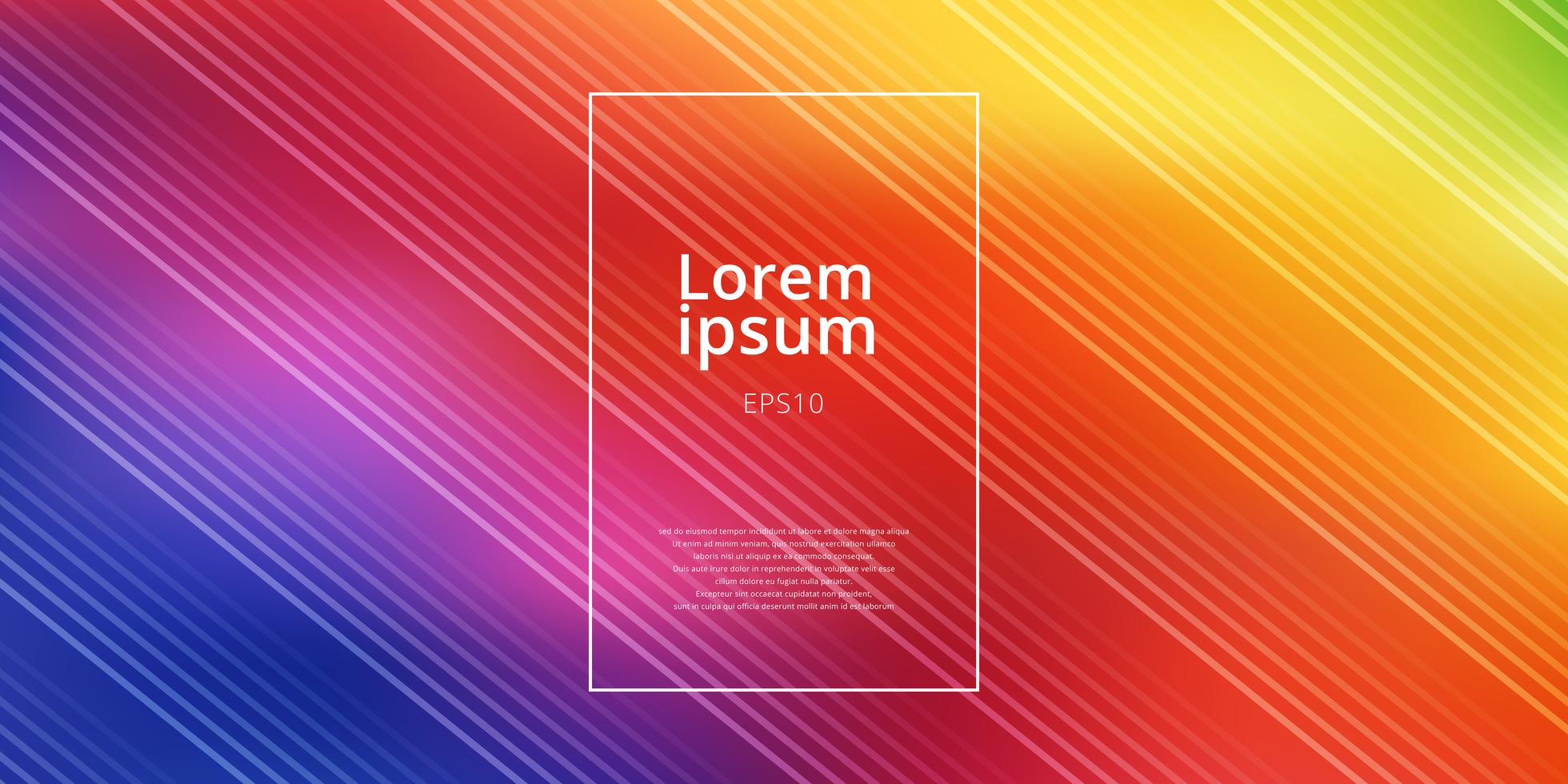 Abstract bright rainbow colors gradient mesh blurred background with ...