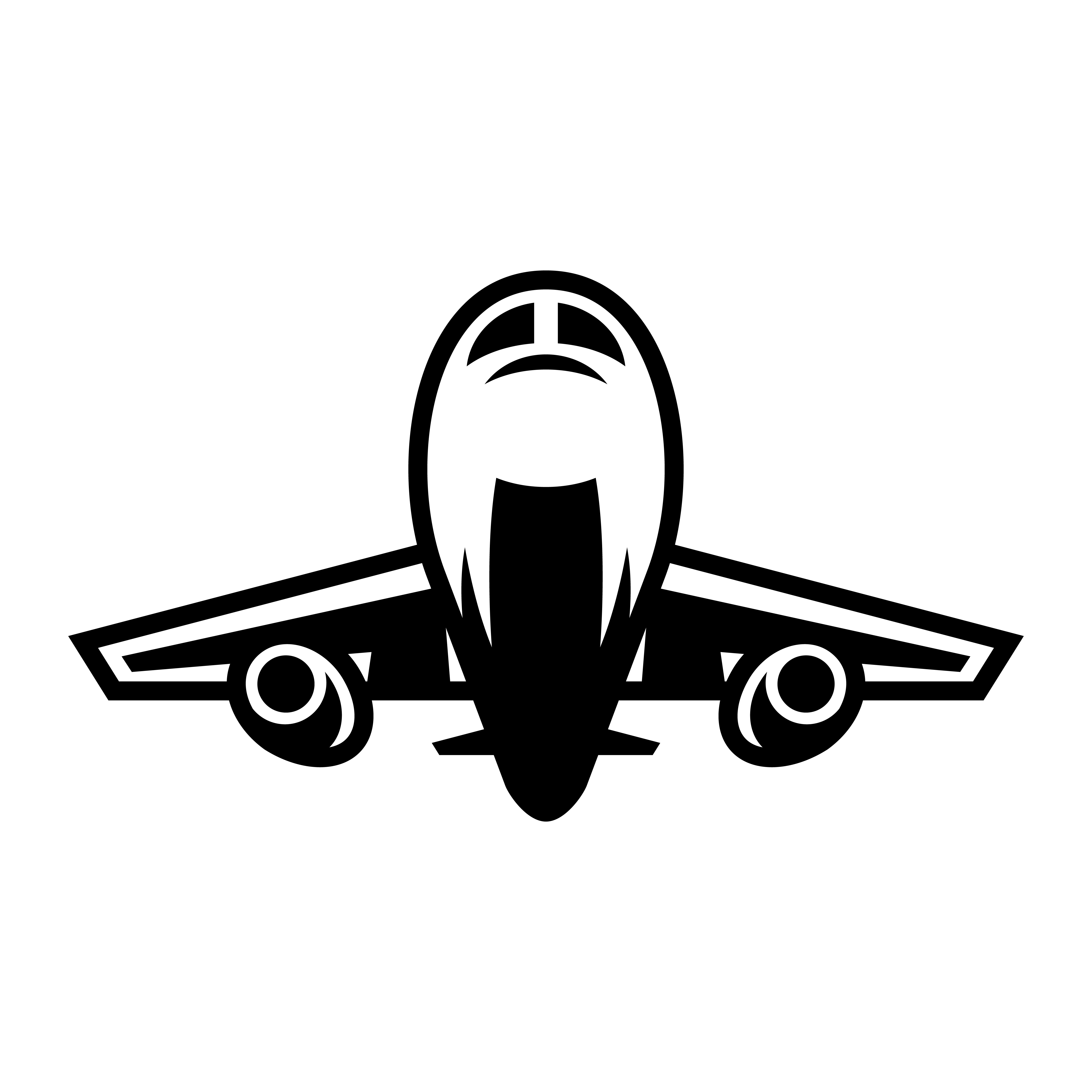 Airplane Flying Vector Icon 550259 Vector Art At Vecteezy