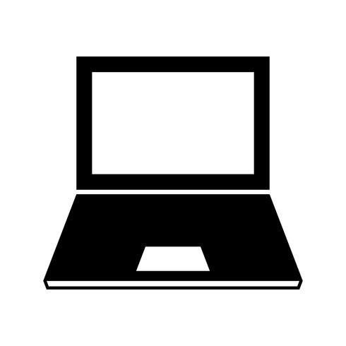 Laptop Computer Vector Icon 550759 Vector Art at Vecteezy