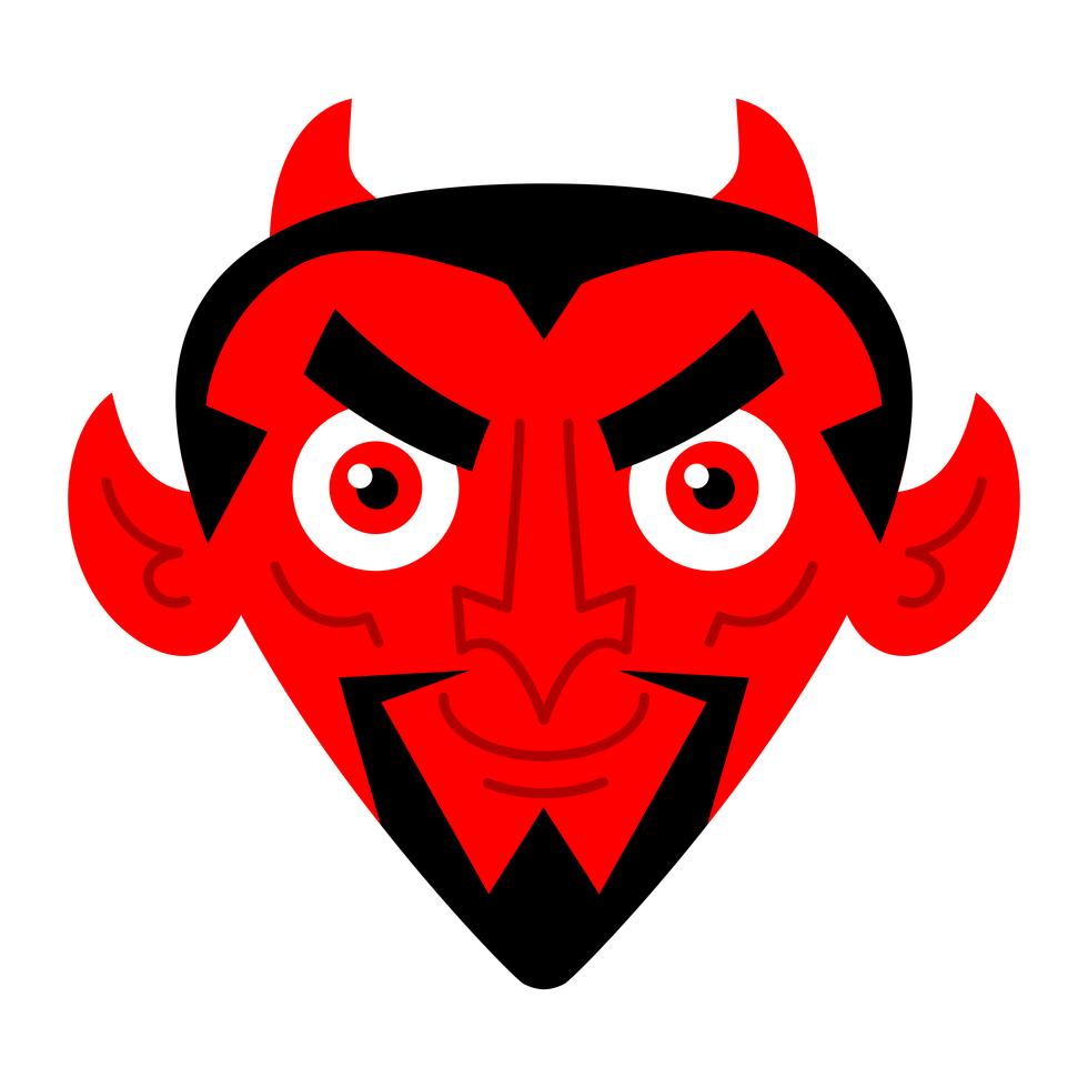 Cara de diablo 551097 Vector en Vecteezy