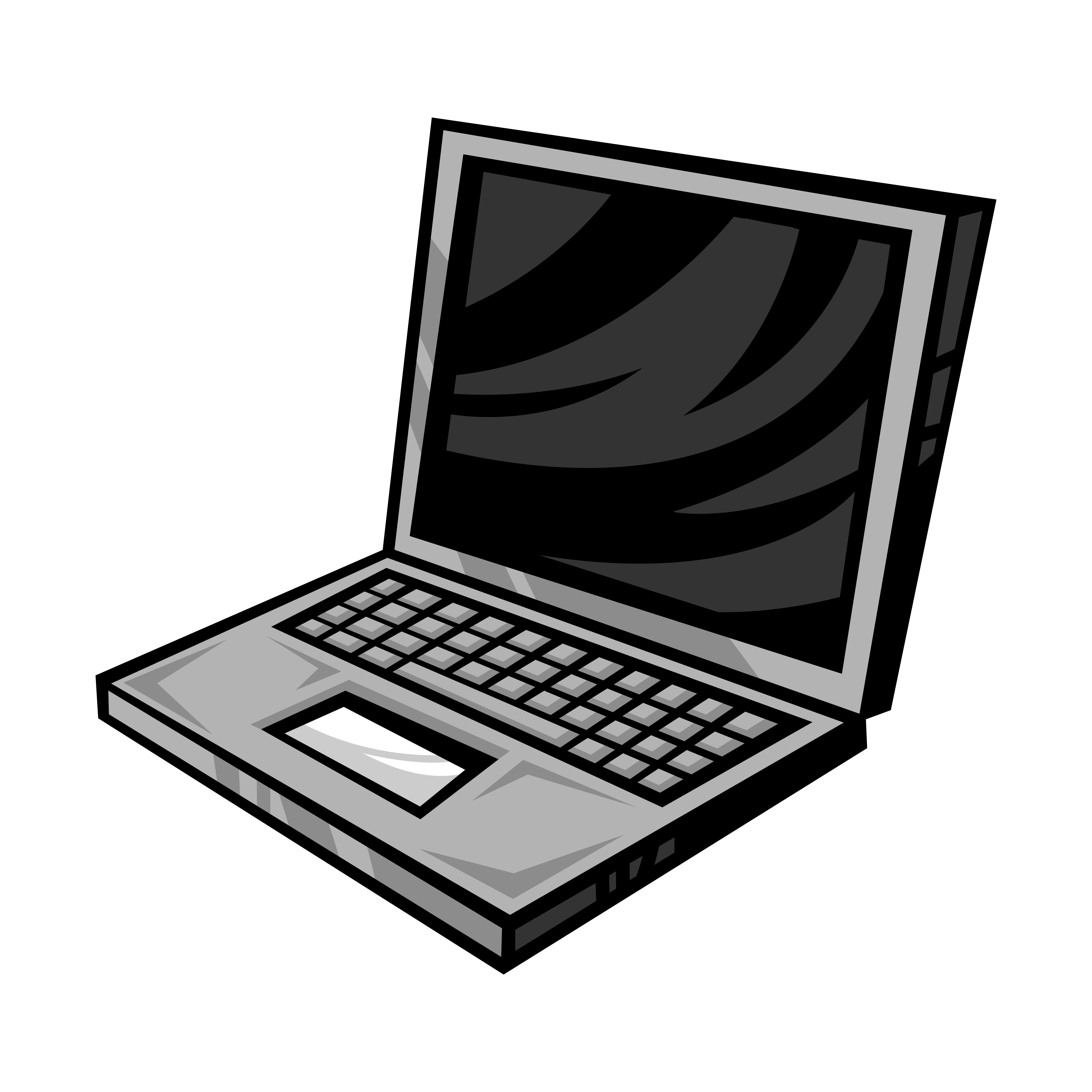 Laptop Computer Vector Icon 551132 Vector Art at Vecteezy