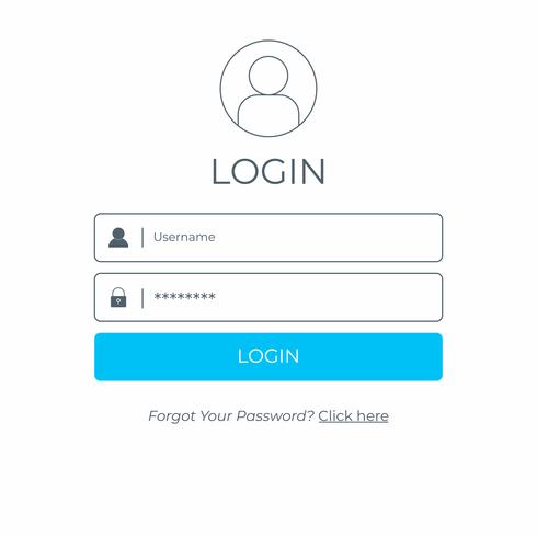 Login and sign in user interface. Business website modern ui template ... Login and sign in user interface. Business website modern ui template ...