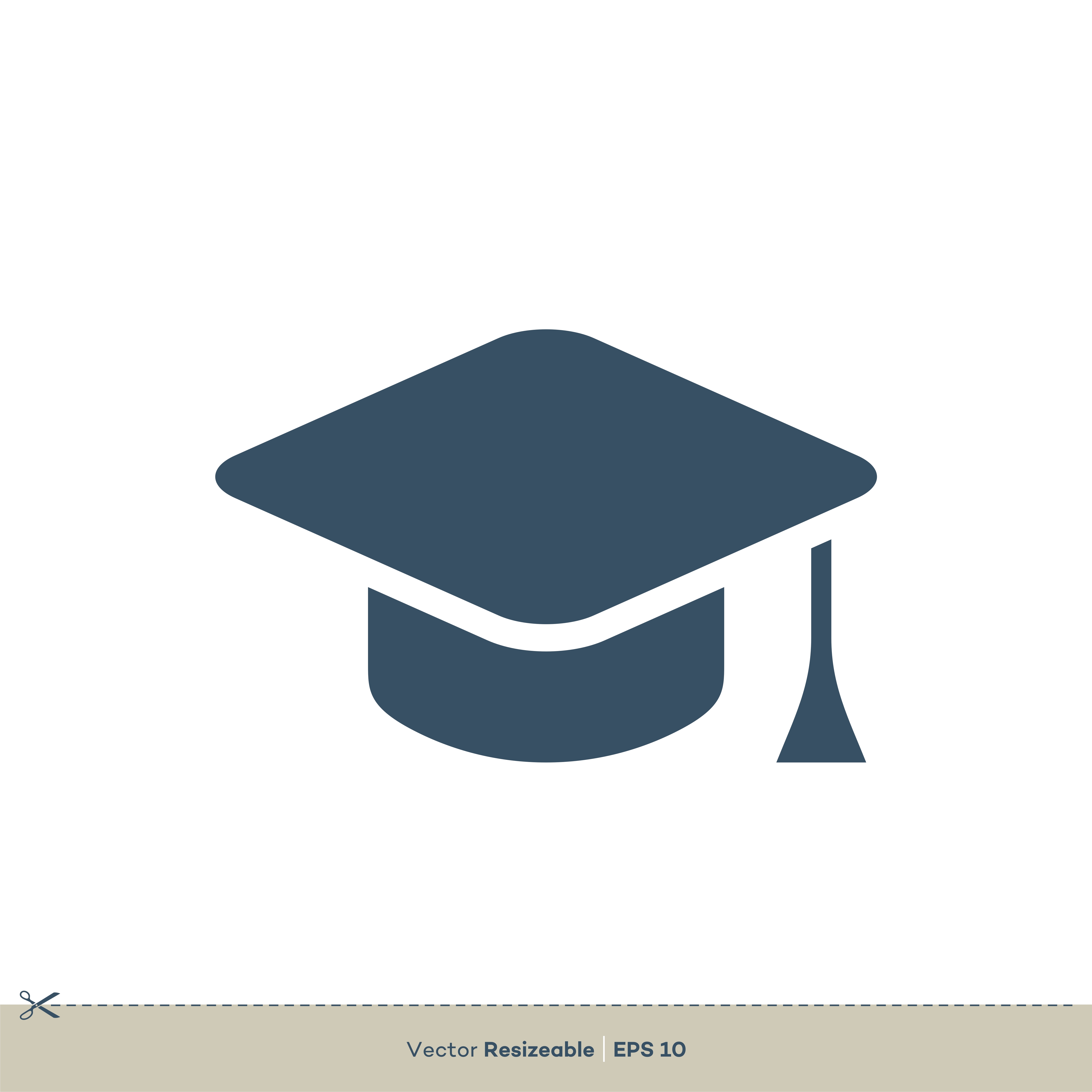 Graduate Cap Education Icon Vector Logo Template Illustration Design ... Graduate Cap Education Icon Vector Logo Template Illustration Design ...