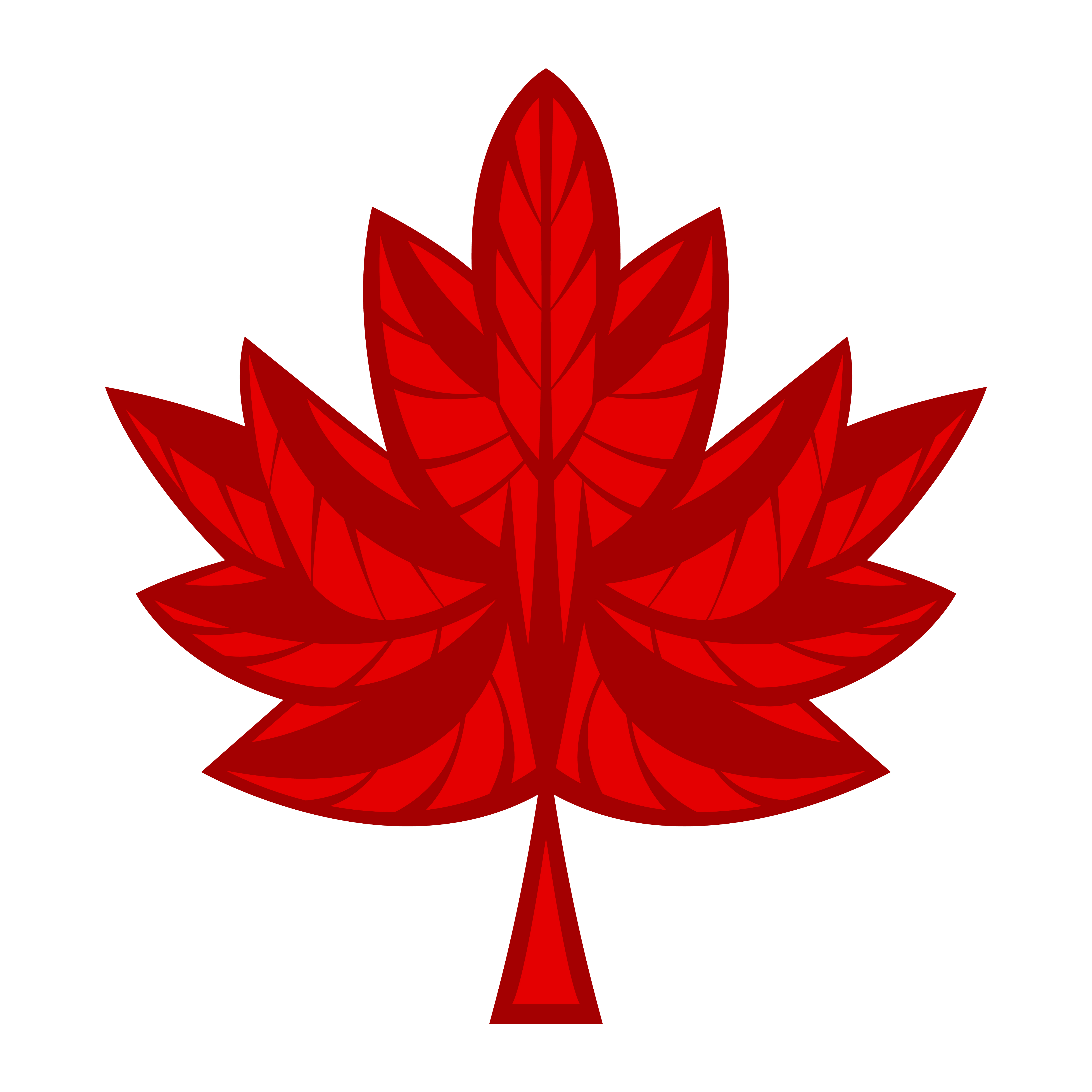 Autumn Maple Leaf vector logo 552244 Vector Art at Vecteezy