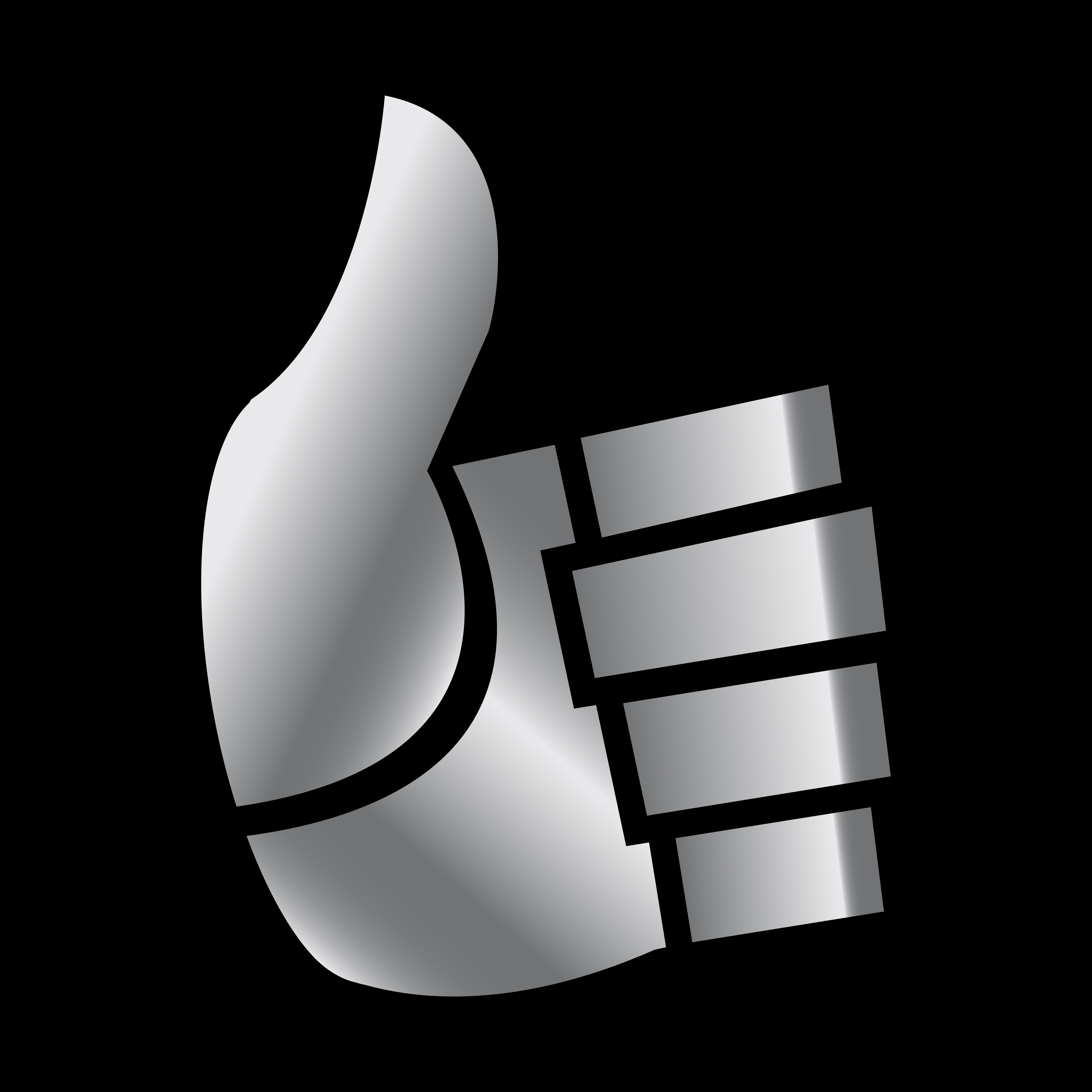 Cartoon Hand Making Positive Thumbs Up Gesture 553829 Vector Art At