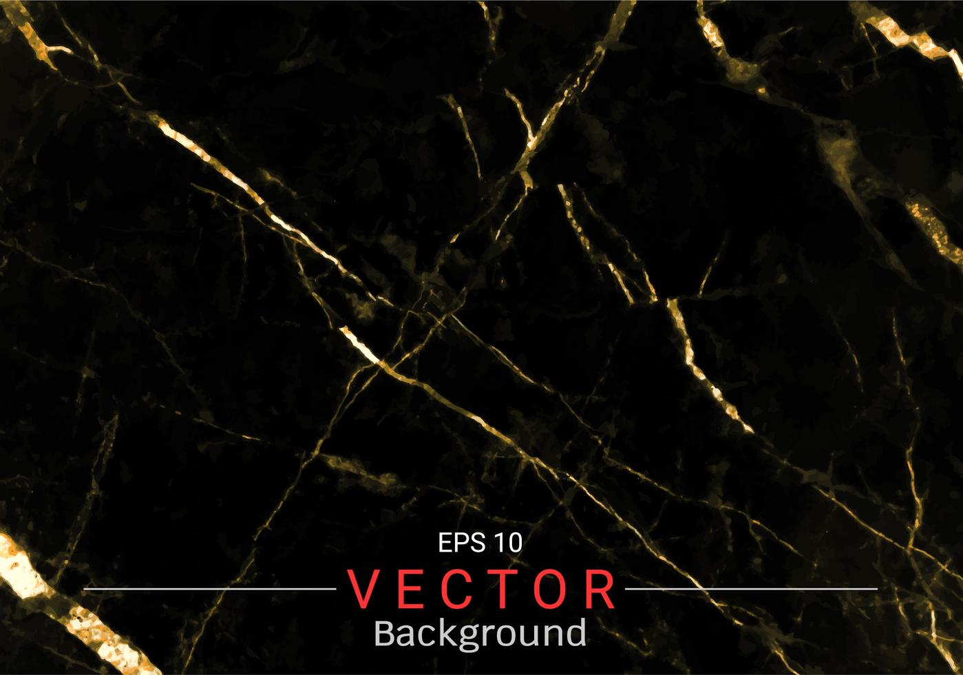 Gold marble, Vector pattern with golden foil texture on black and dark ...