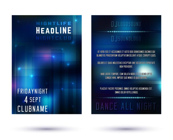 Night Club Brochure Template 560349 Vector Art At Vecteezy Night Club Brochure Template 560349 Vector Art At Vecteezy