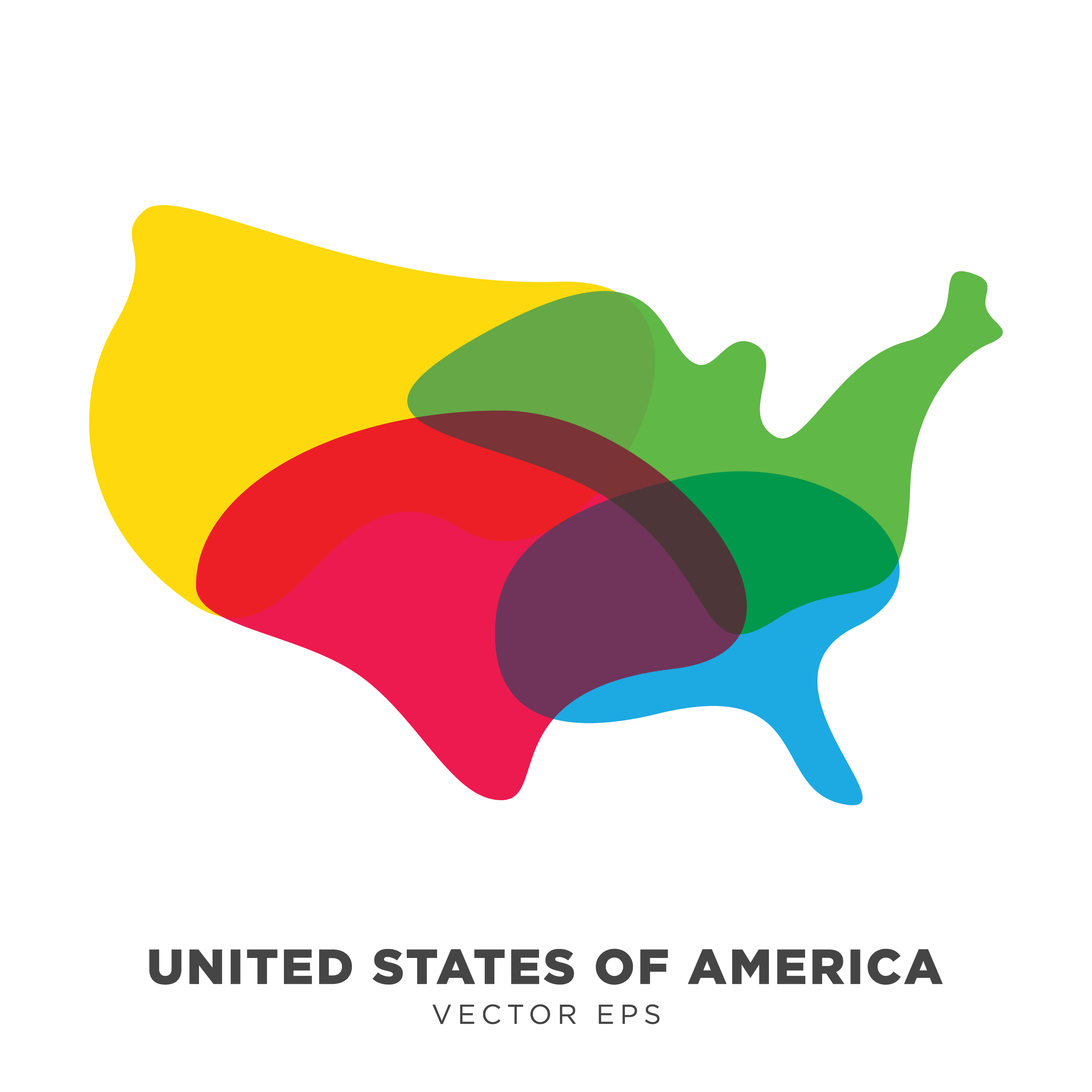 Creative USA Map Vector, vector eps 10 561471 Vector Art at Vecteezy