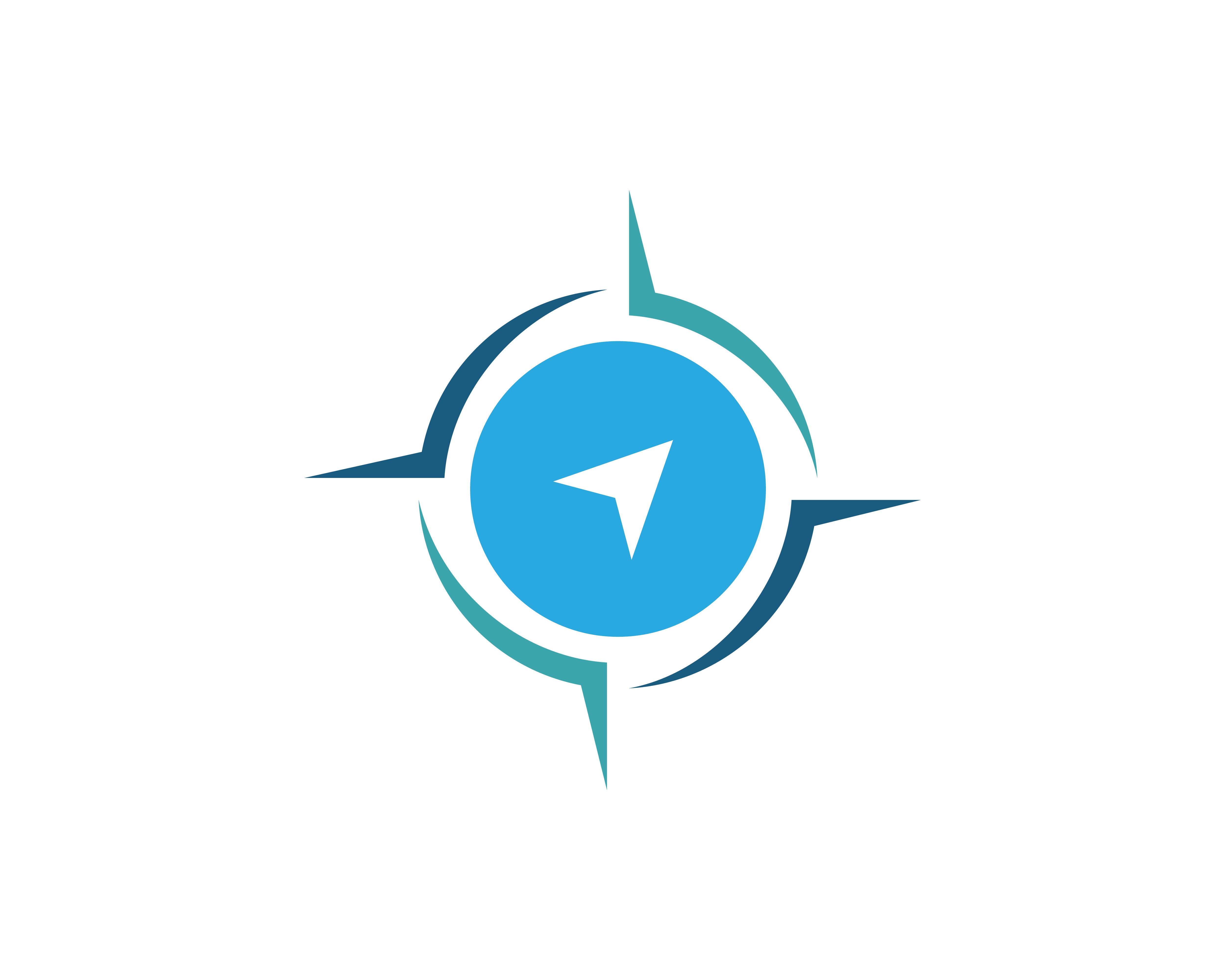 Compass Logo Template Vector Icon Illustration Design 565465 Vector Art