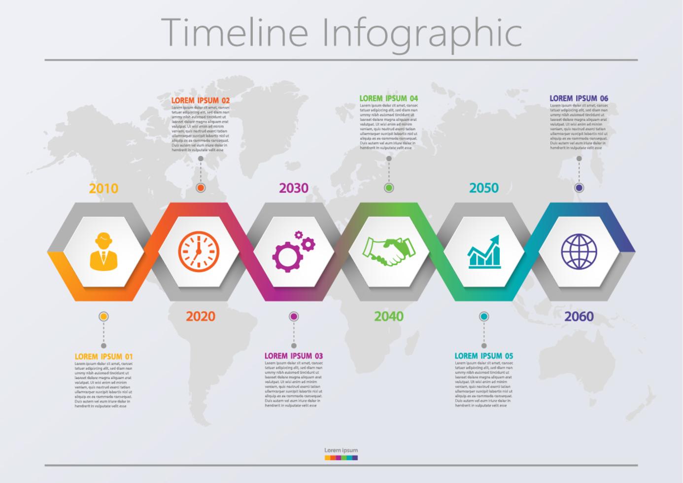 Business data visualization. timeline infographic icons designed for ...