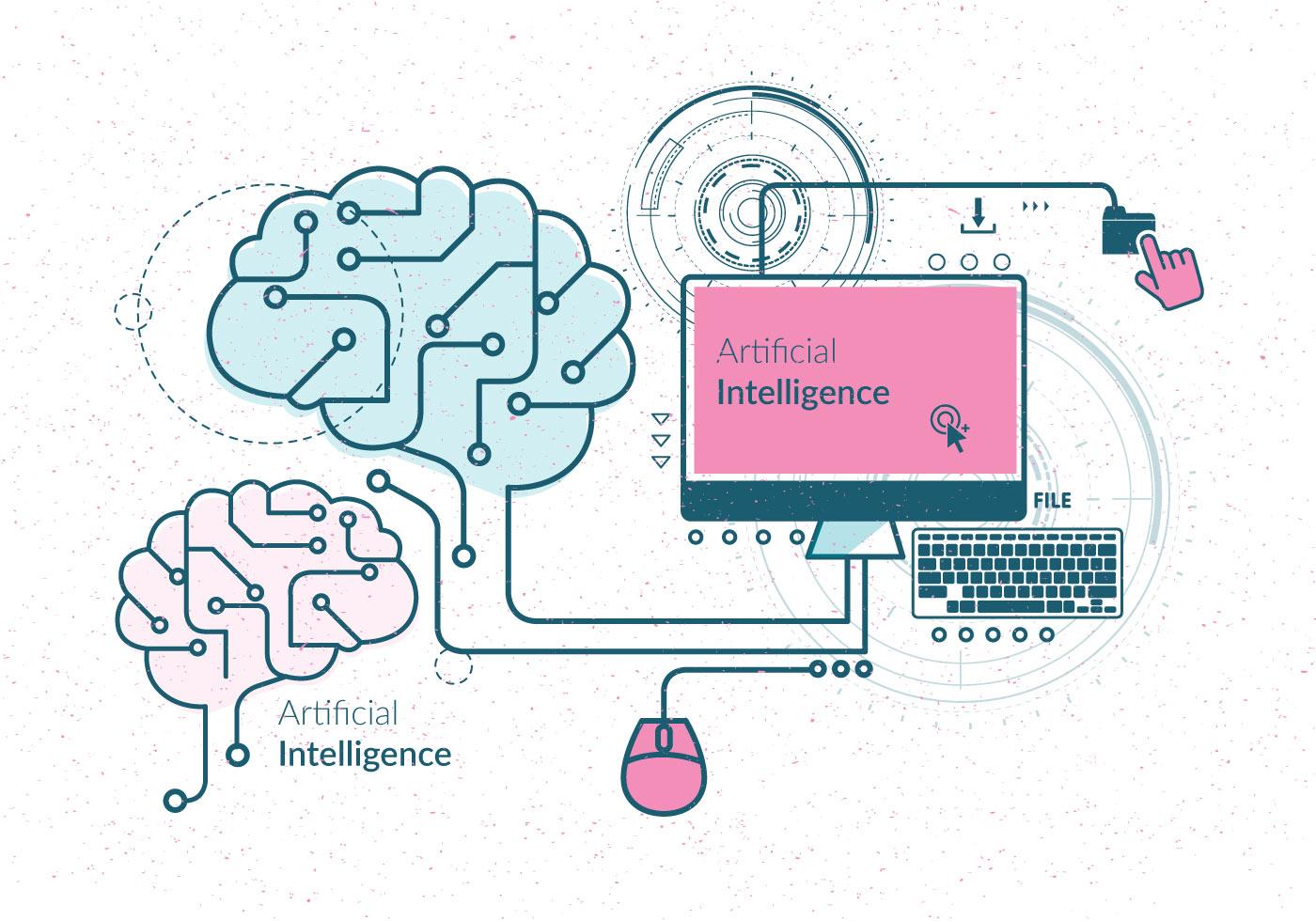 Inteligencia Artificial Vector 568894 Vector en Vecteezy