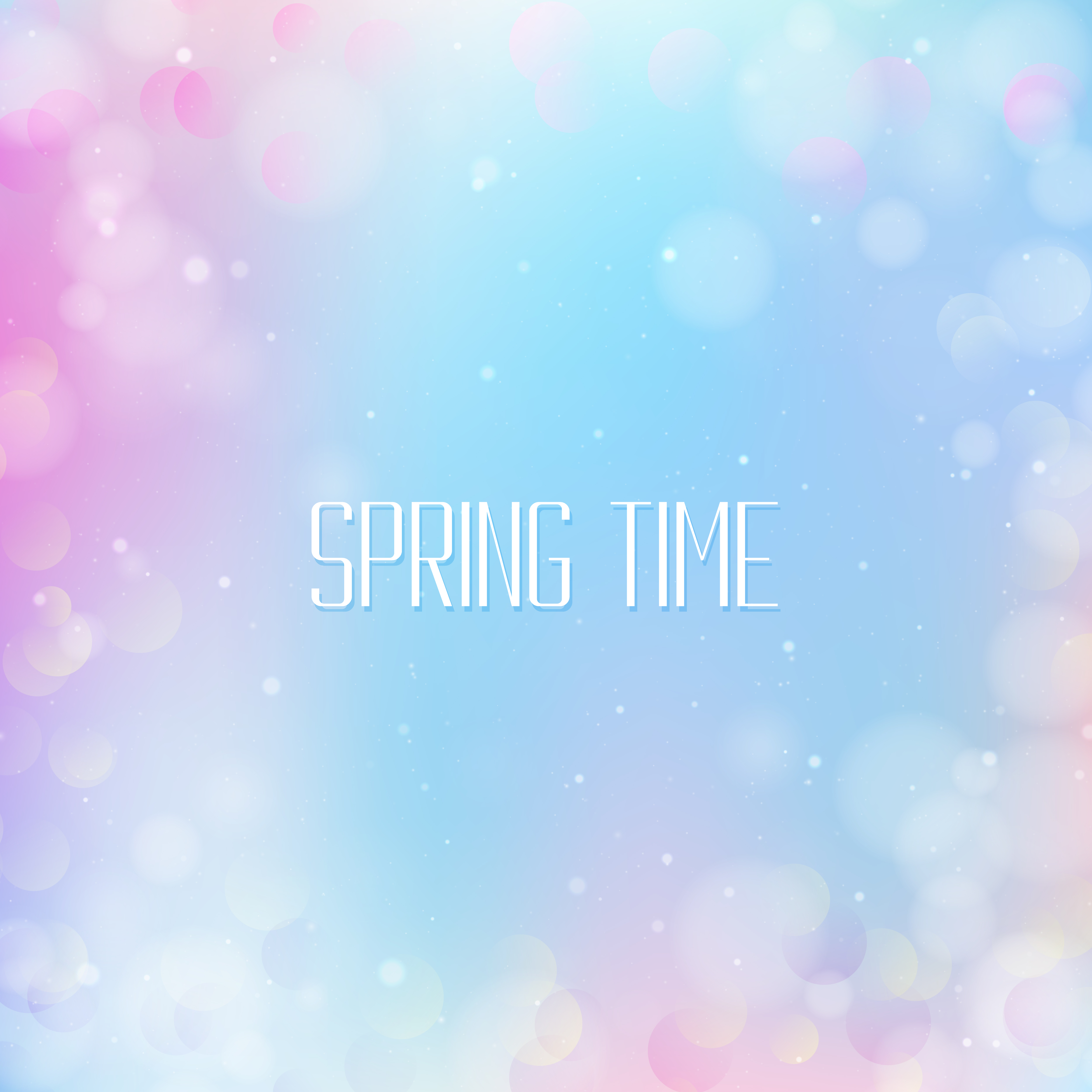 Spring bokeh background 570338 Vector Art at Vecteezy