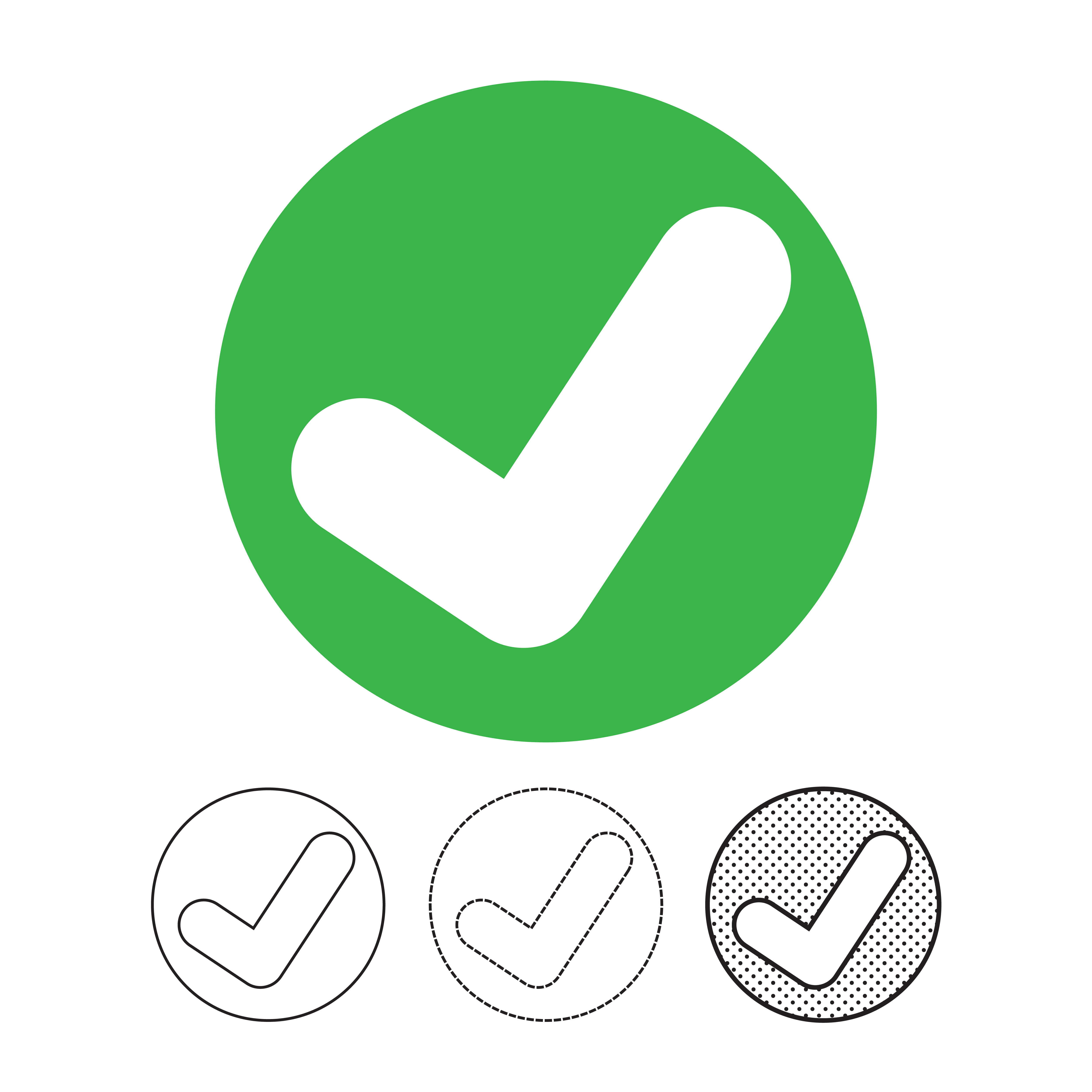 Check mark icon vector 571552 Vector Art at Vecteezy