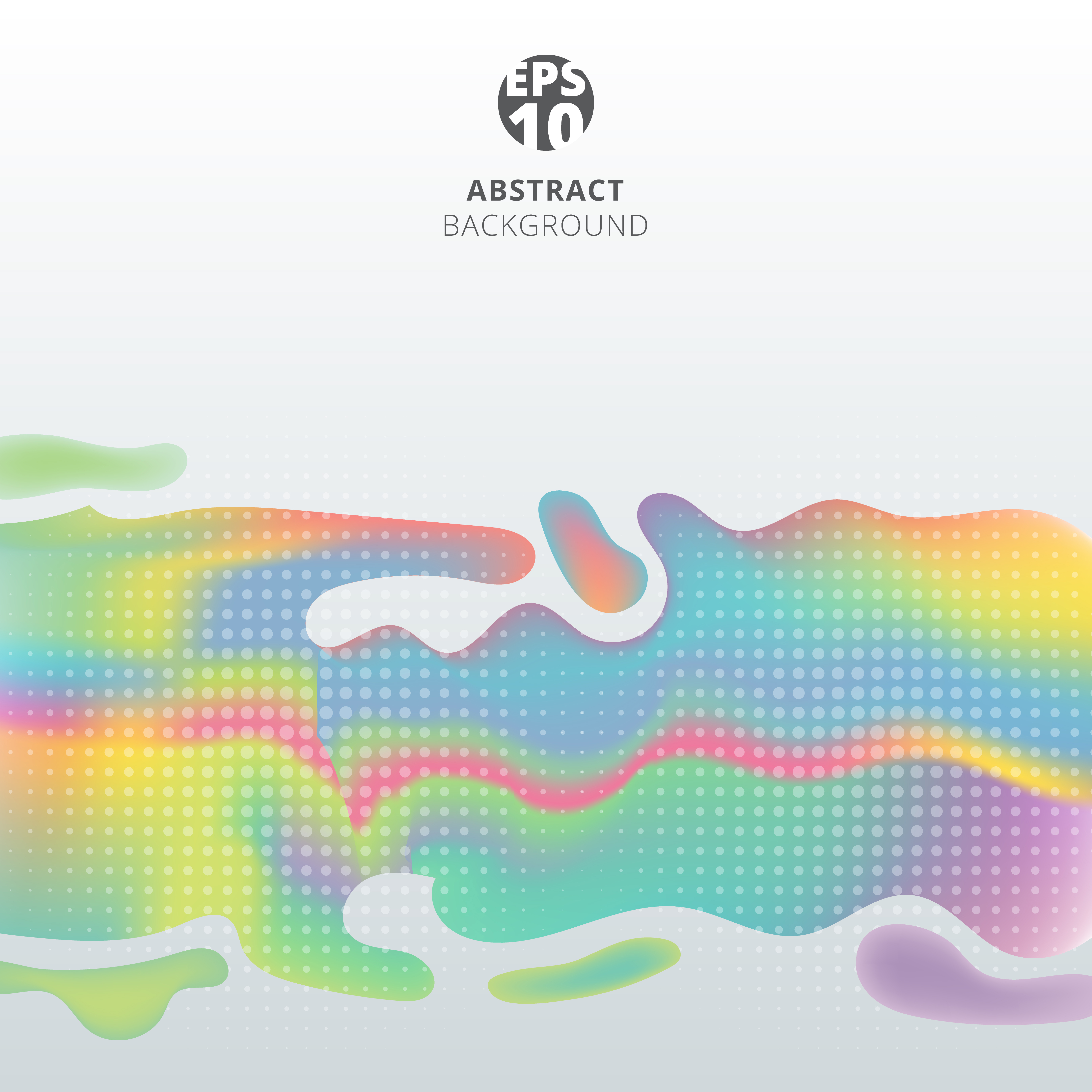 Abstract Fluid Colorful Liquid Shape Composition On White Background 580799 Vector Art At Vecteezy