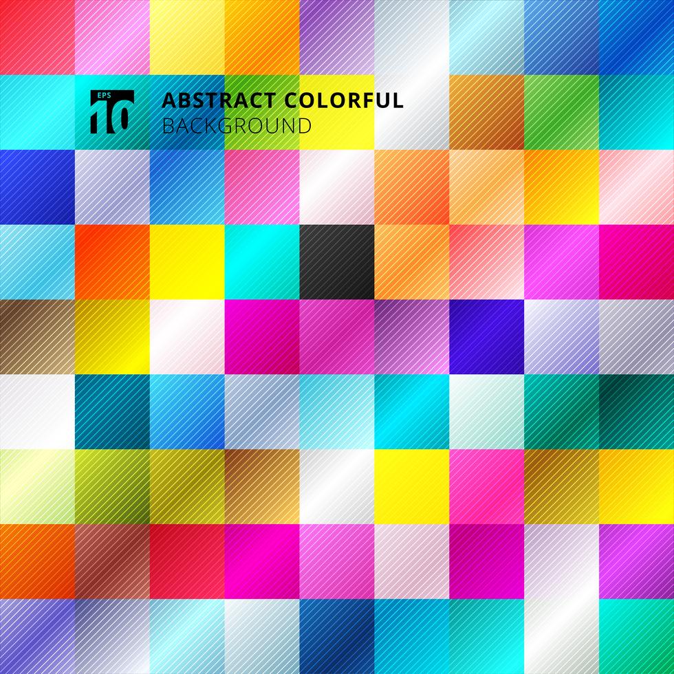 Abstract colorful square pattern background. 581290 Vector Art at Vecteezy Abstract colorful square pattern background. 581290 Vector Art at Vecteezy