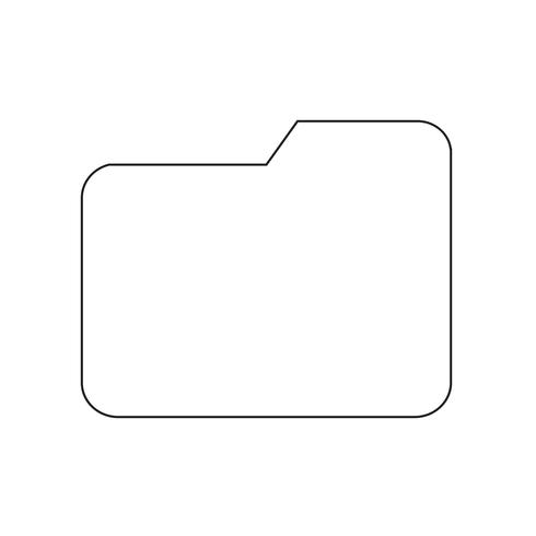 Folder icon vector illustration 581993 Vector Art at Vecteezy