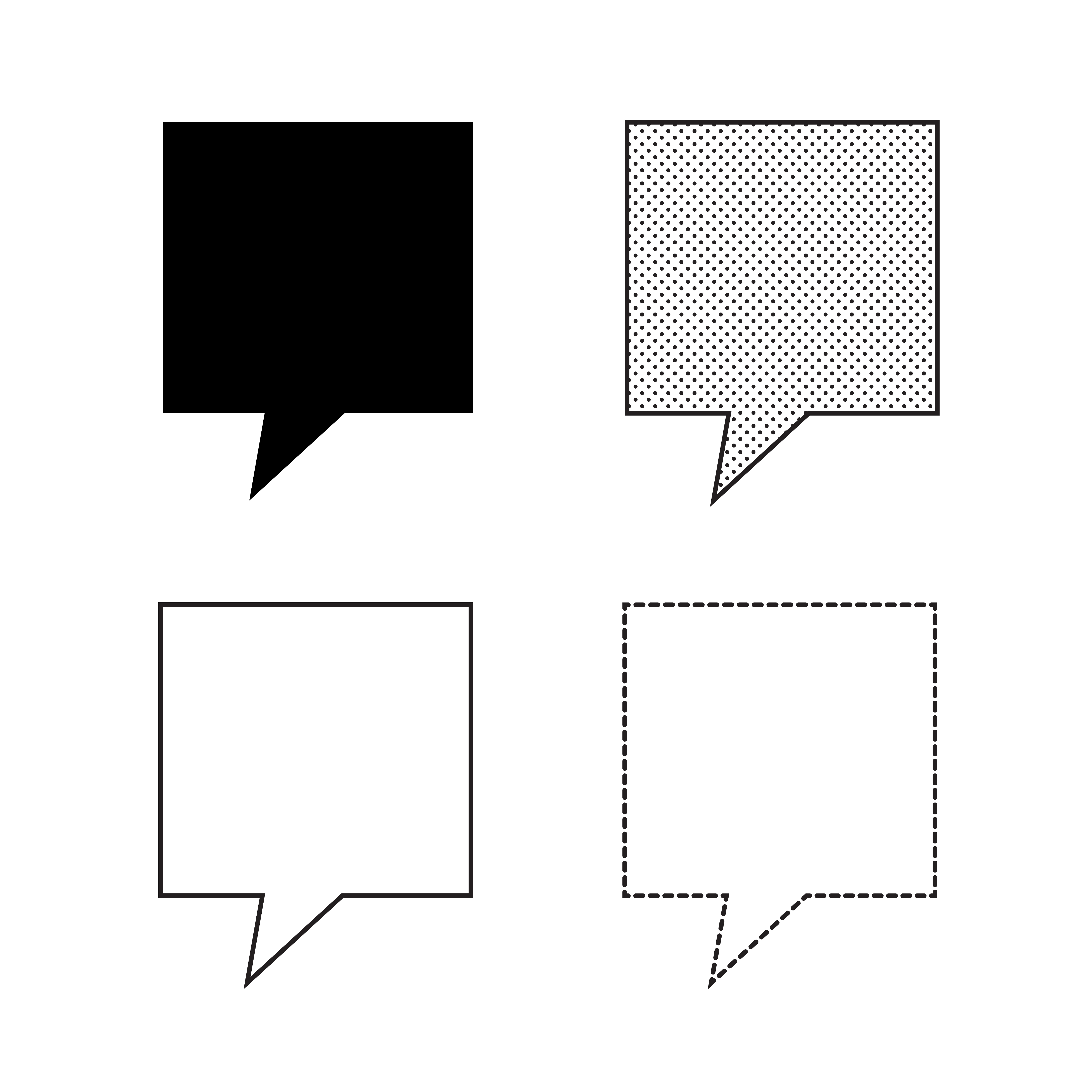 Speech bubbles Icon vector 582621 Vector Art at Vecteezy