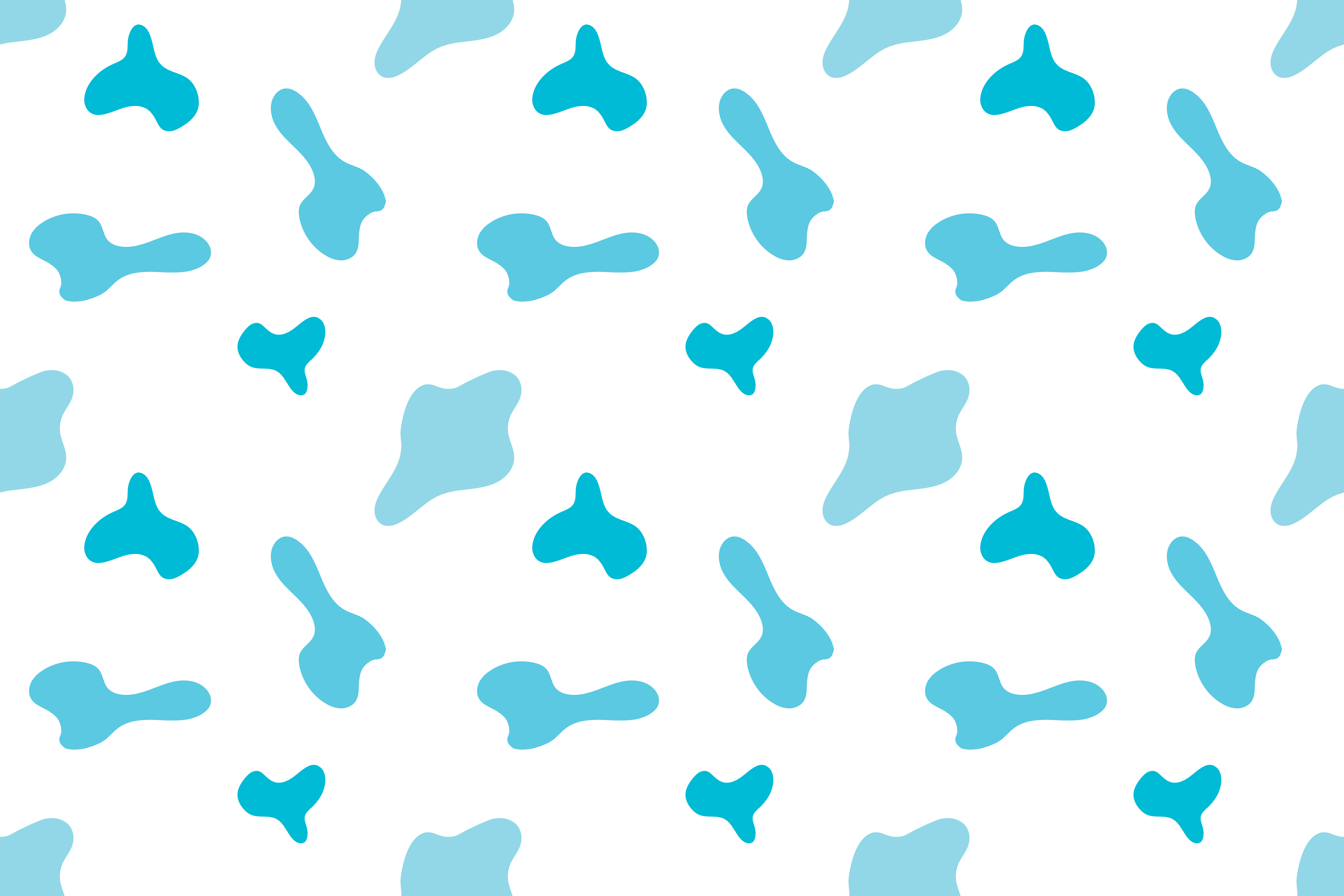 Seamless Pattern Abstract Gradient Background Dynamic Shapes