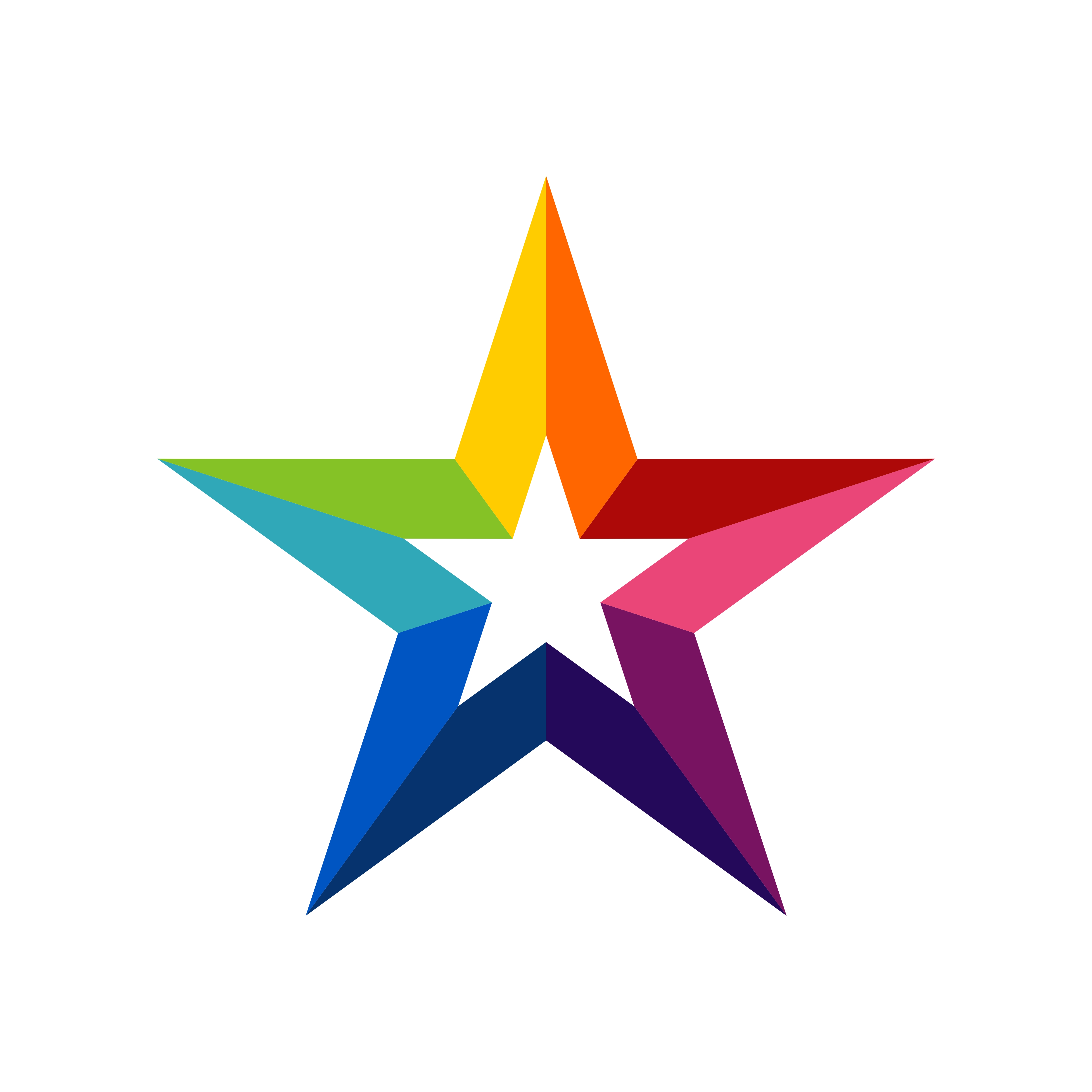 Colorful Star Sign Logo Template Illustration Design Vector EPS 10 Colorful Star Sign Logo Template Illustration Design Vector EPS 10