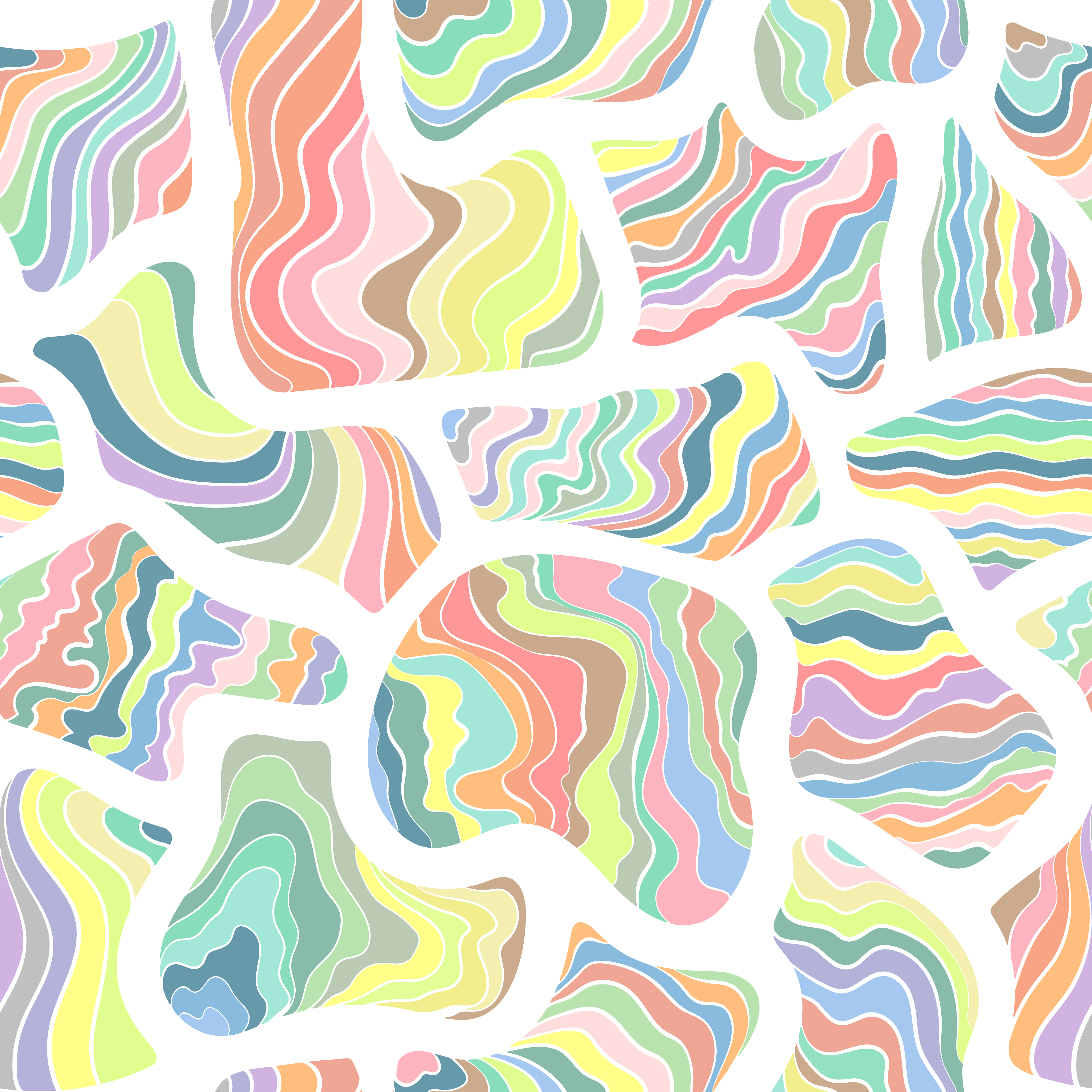 Abstract Seamless Pattern Tile Pattern With Color Stripe 586877