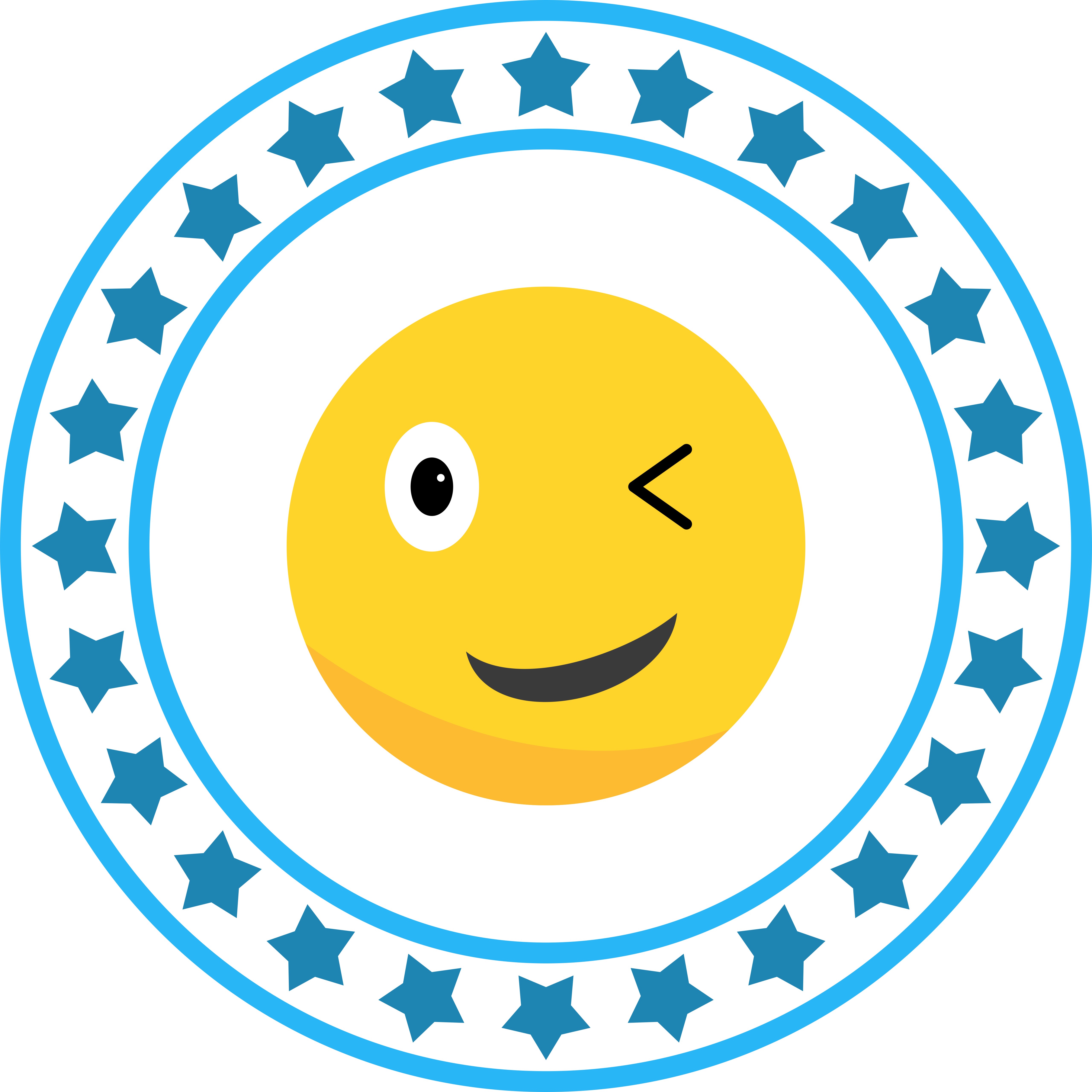 Vector wink Emoji Icon 587252 Vector Art at Vecteezy