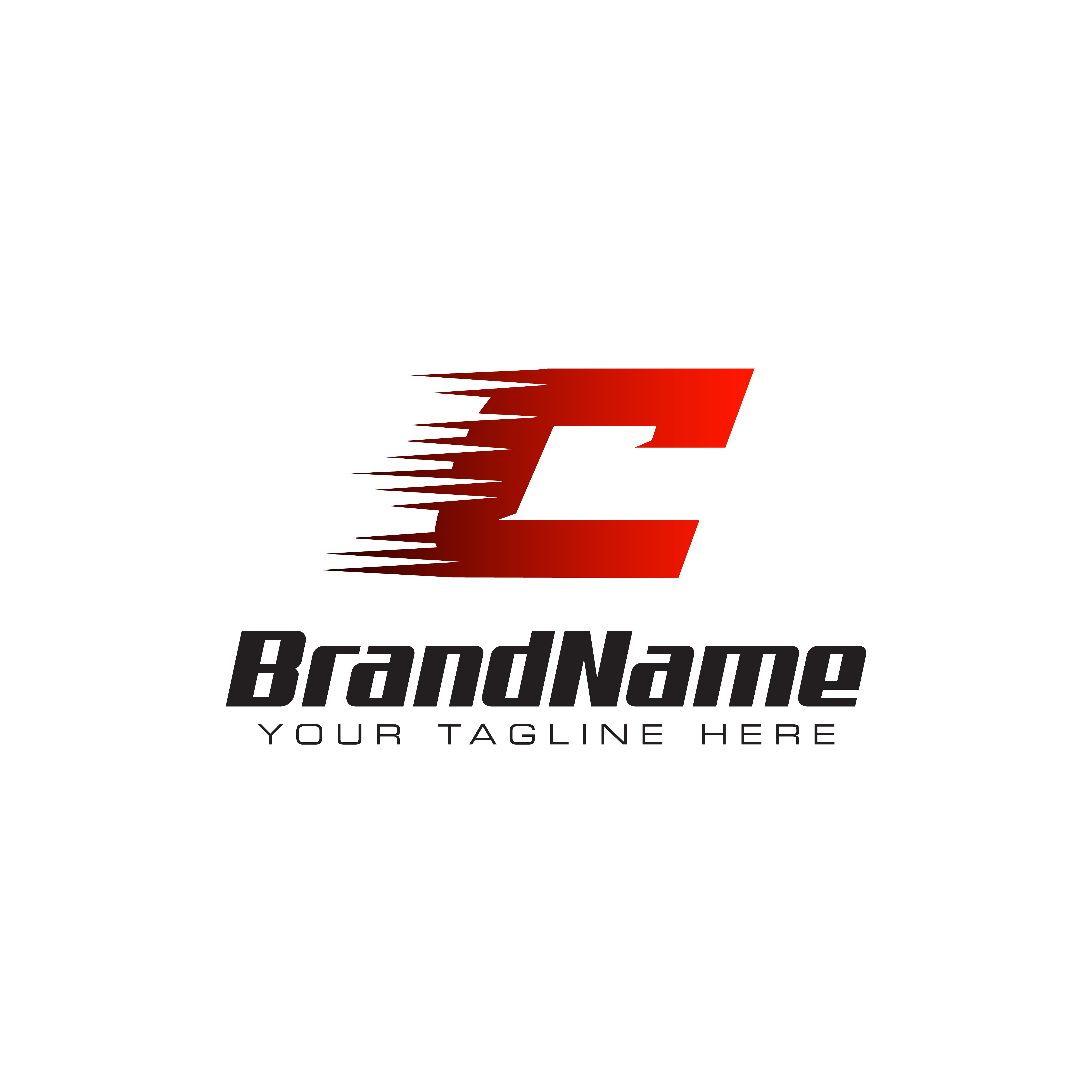 Letter Initial C Speed Logo Design Template 588275 Vector Art at Vecteezy