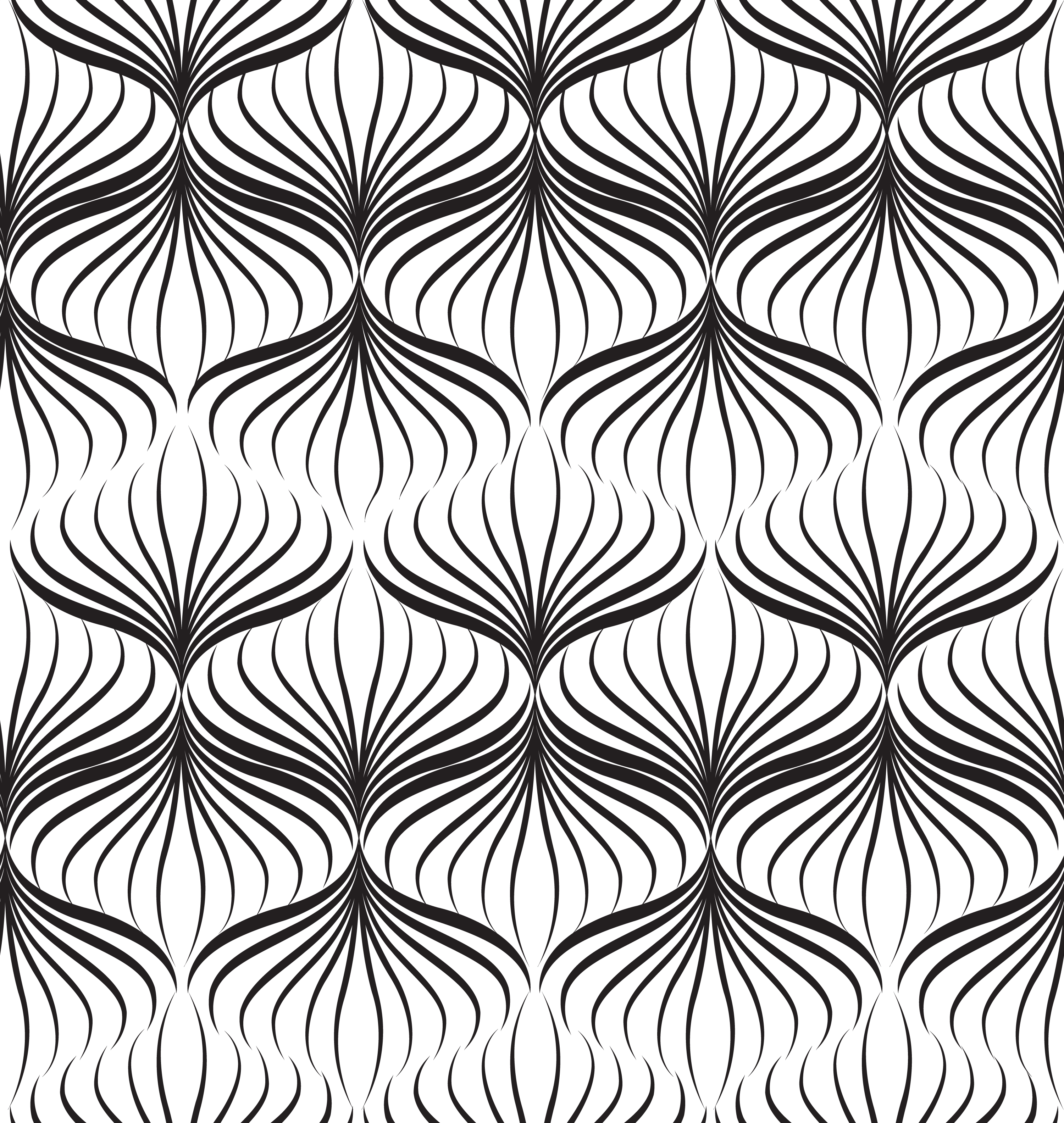 Abstract seamless pattern Floral oriental geometric line ornament ... Abstract seamless pattern Floral oriental geometric line ornament ...